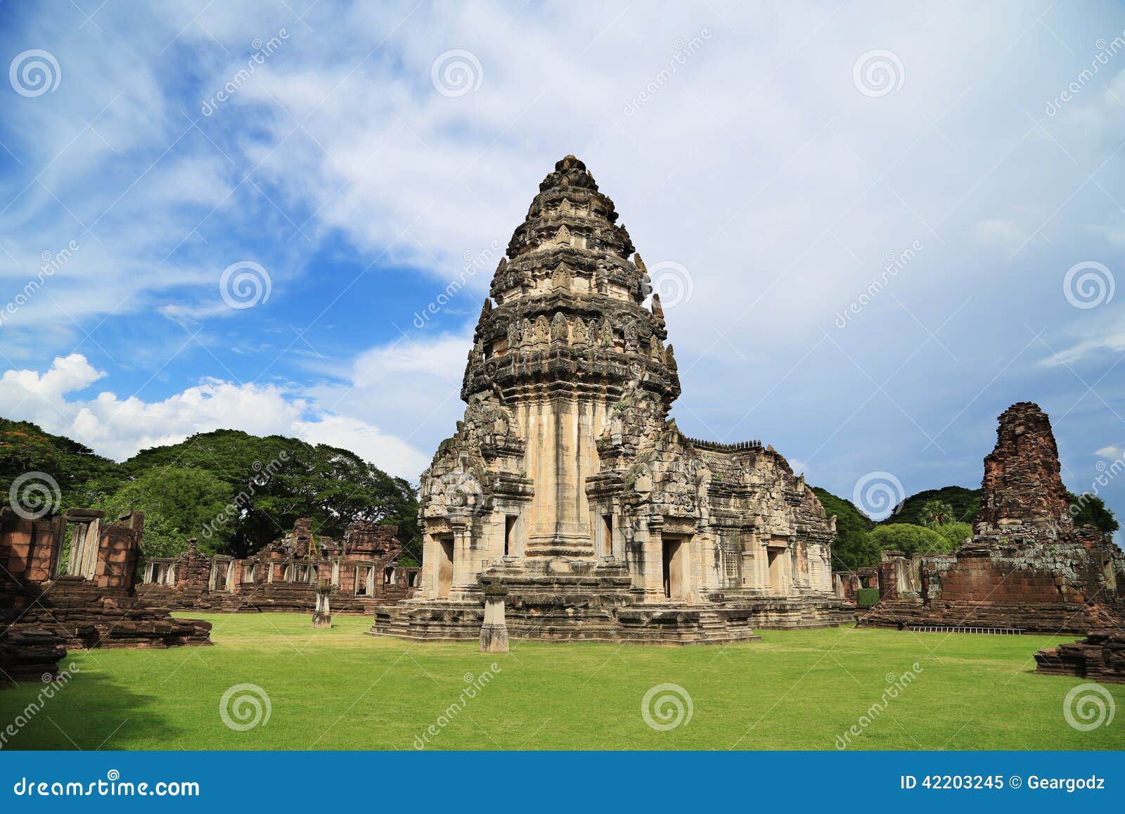 Pimai Castle Stock Photography | CartoonDealer.com #70759694