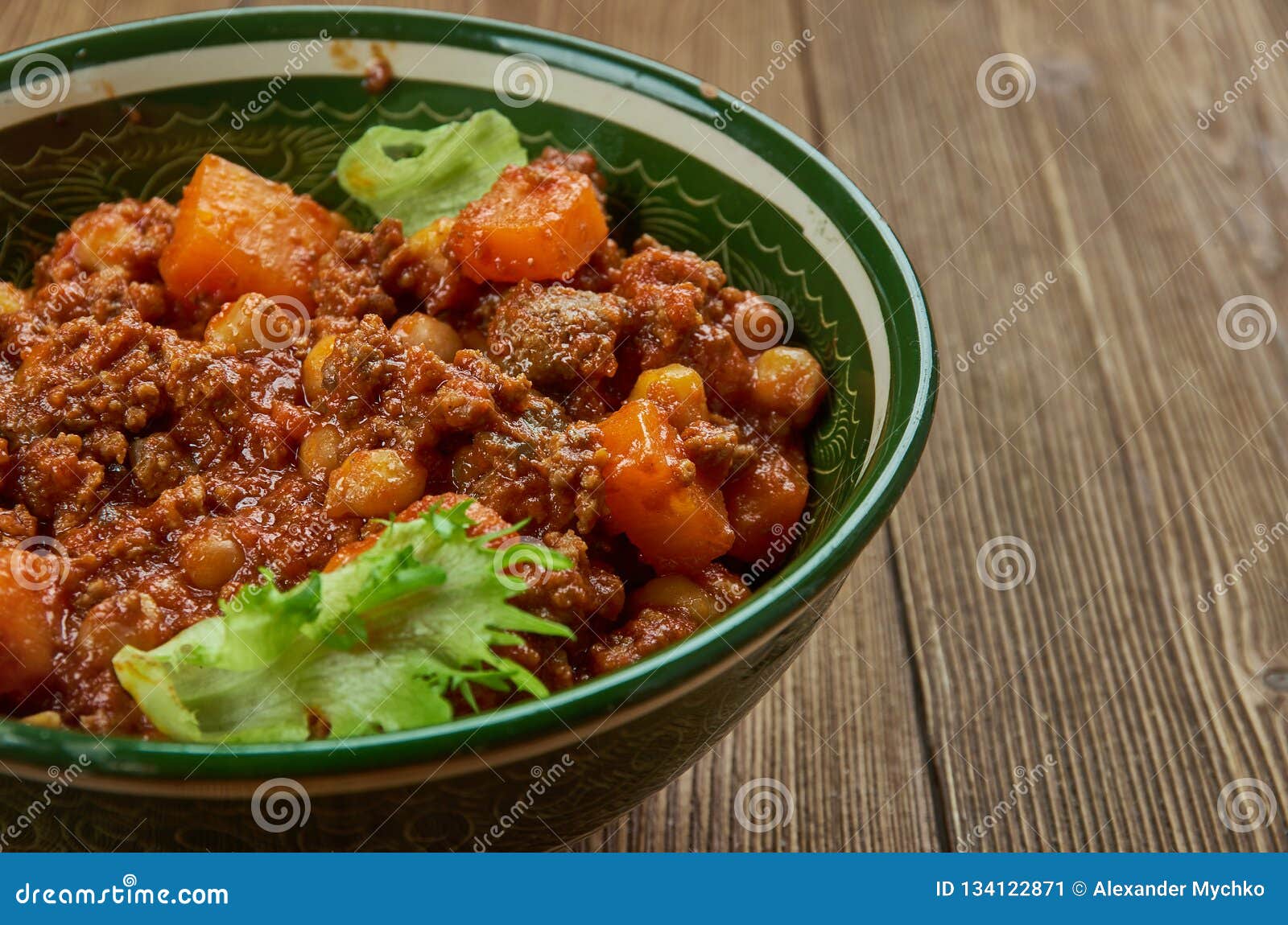 Piment marocain d'agneau image stock. Image du dîner - 134122871