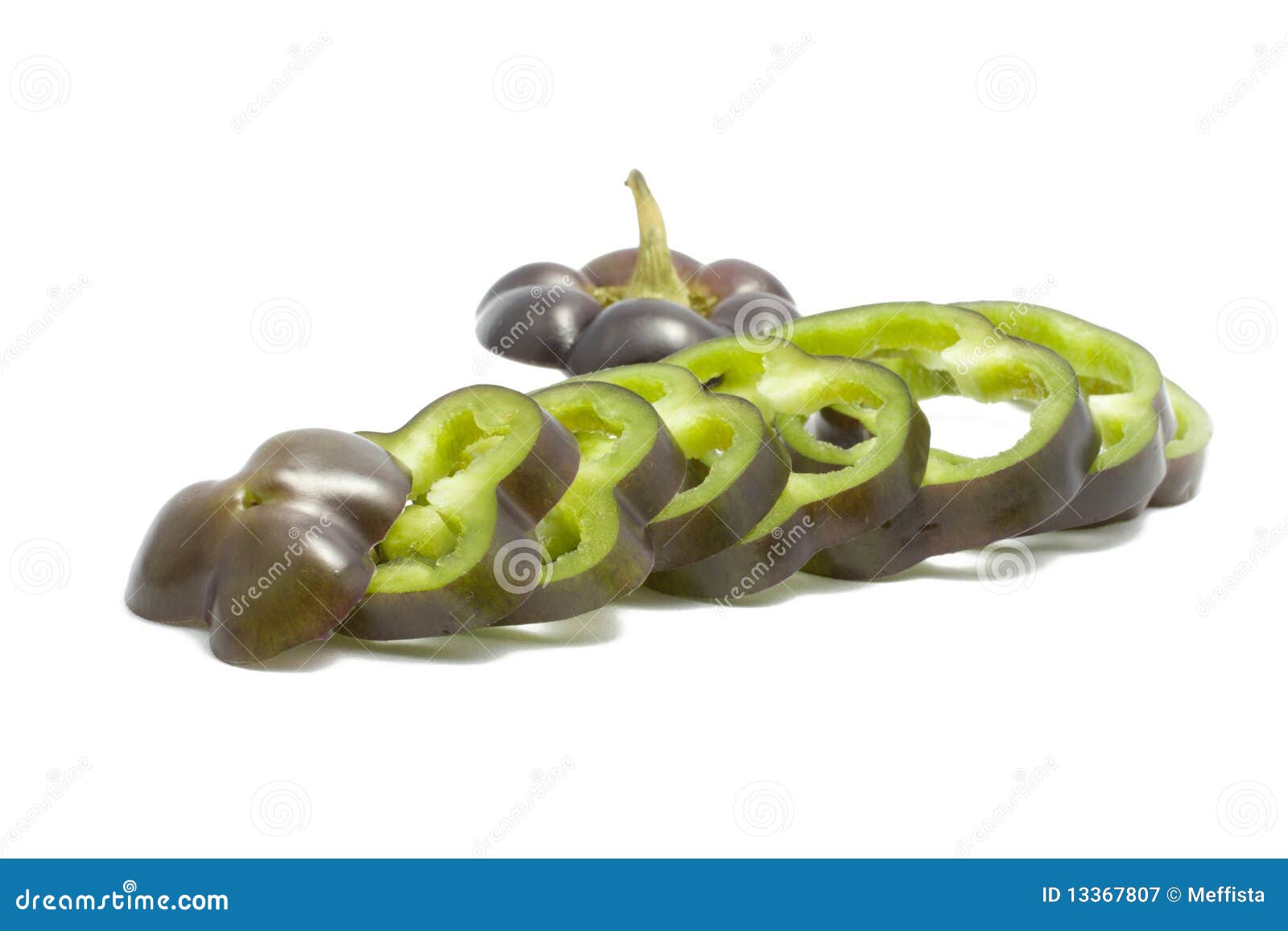 Pimenta doce cortada imagem de stock. Imagem de sorvido - 13367807