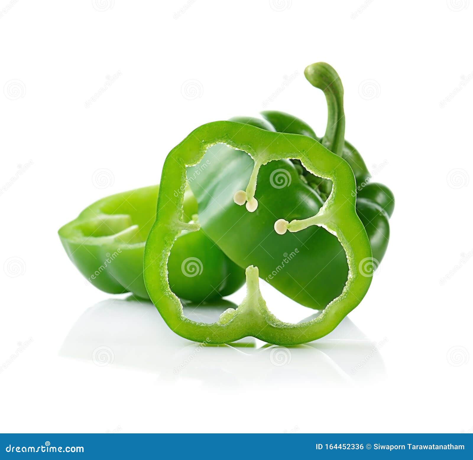 Pimenta Doce Isolada Em Fundo Branco Foto de Stock - Imagem de objeto ...