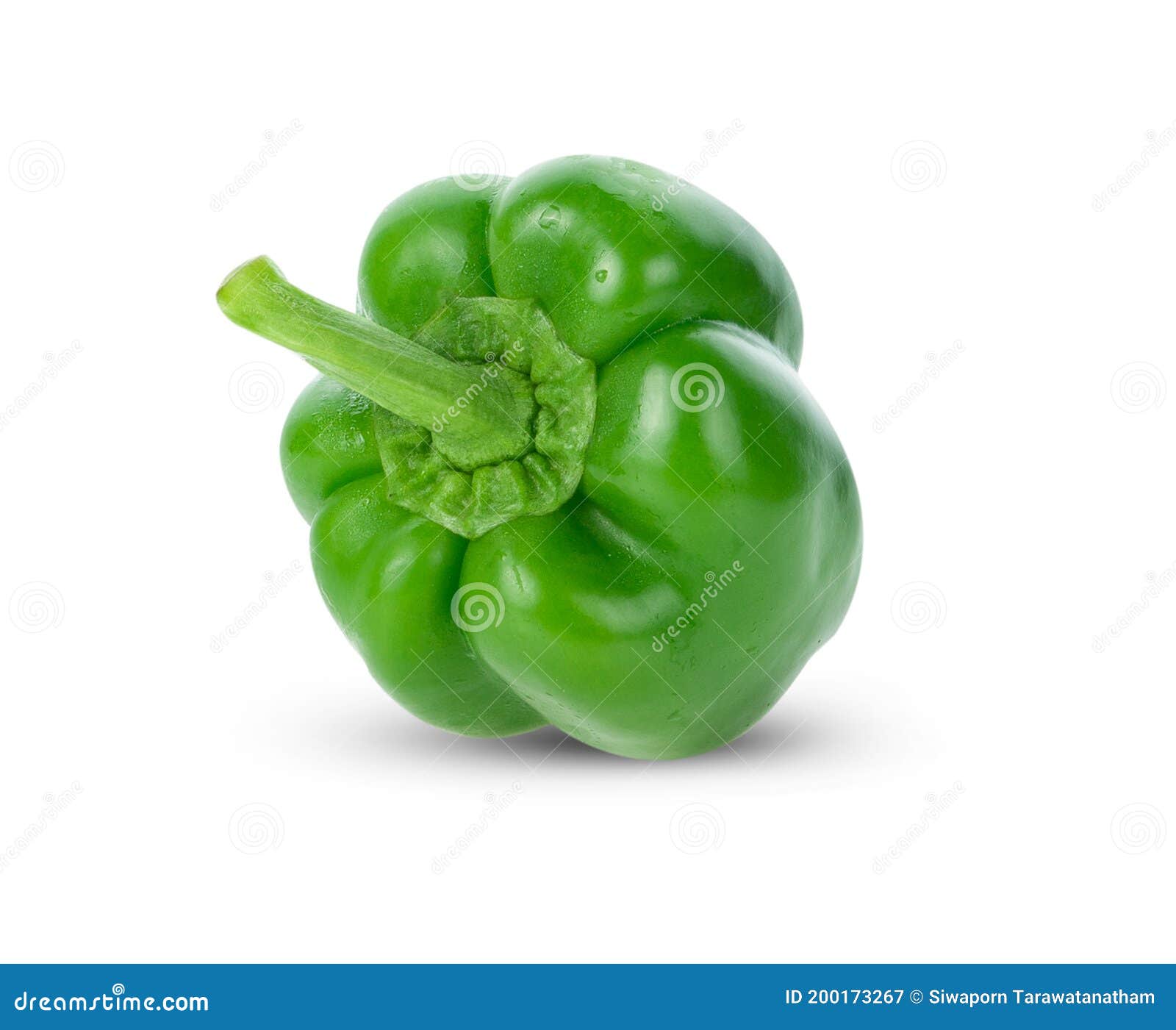 Pimenta Doce Isolada Em Fundo Branco Imagem de Stock - Imagem de ...