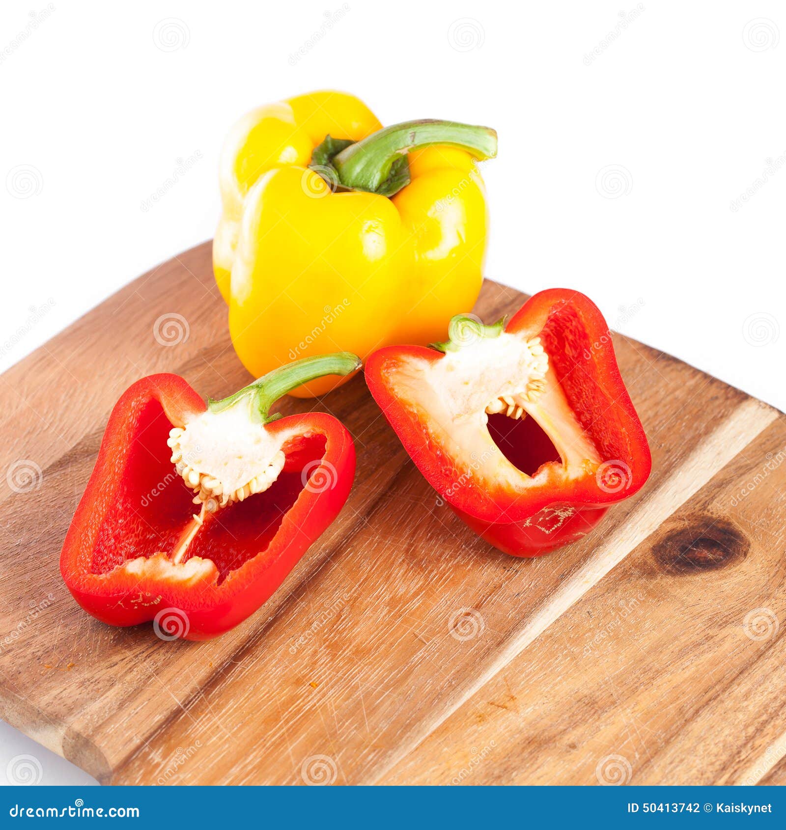 Pimenta Doce Isolada No Fundo Branco Foto de Stock - Imagem de branco ...