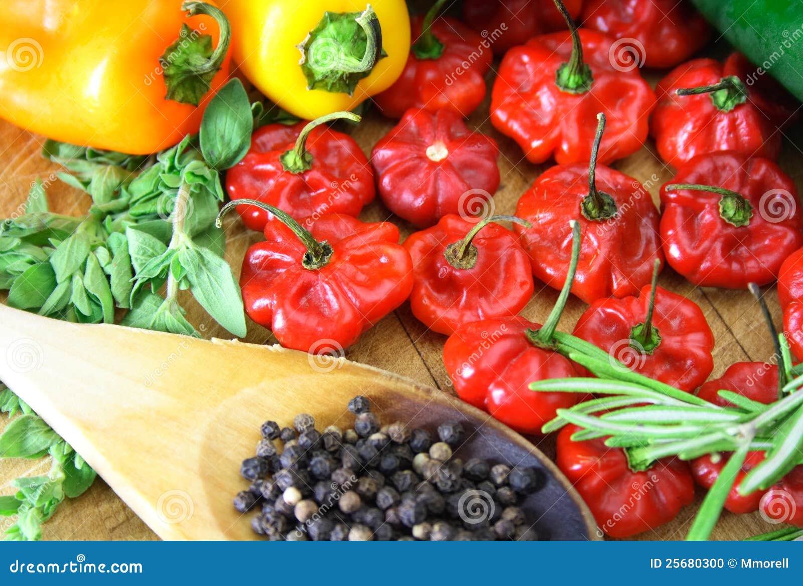 Pimenta e especiaria foto de stock. Imagem de alimento - 25680300