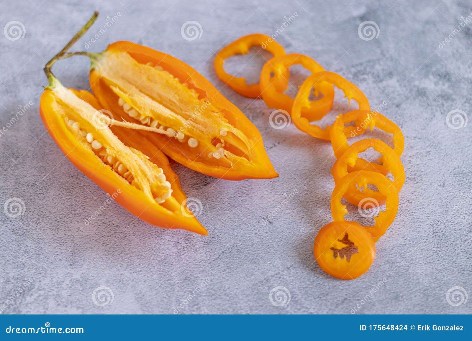 Pimienta amarilla peruana. foto de archivo. Imagen de caliente - 175648424