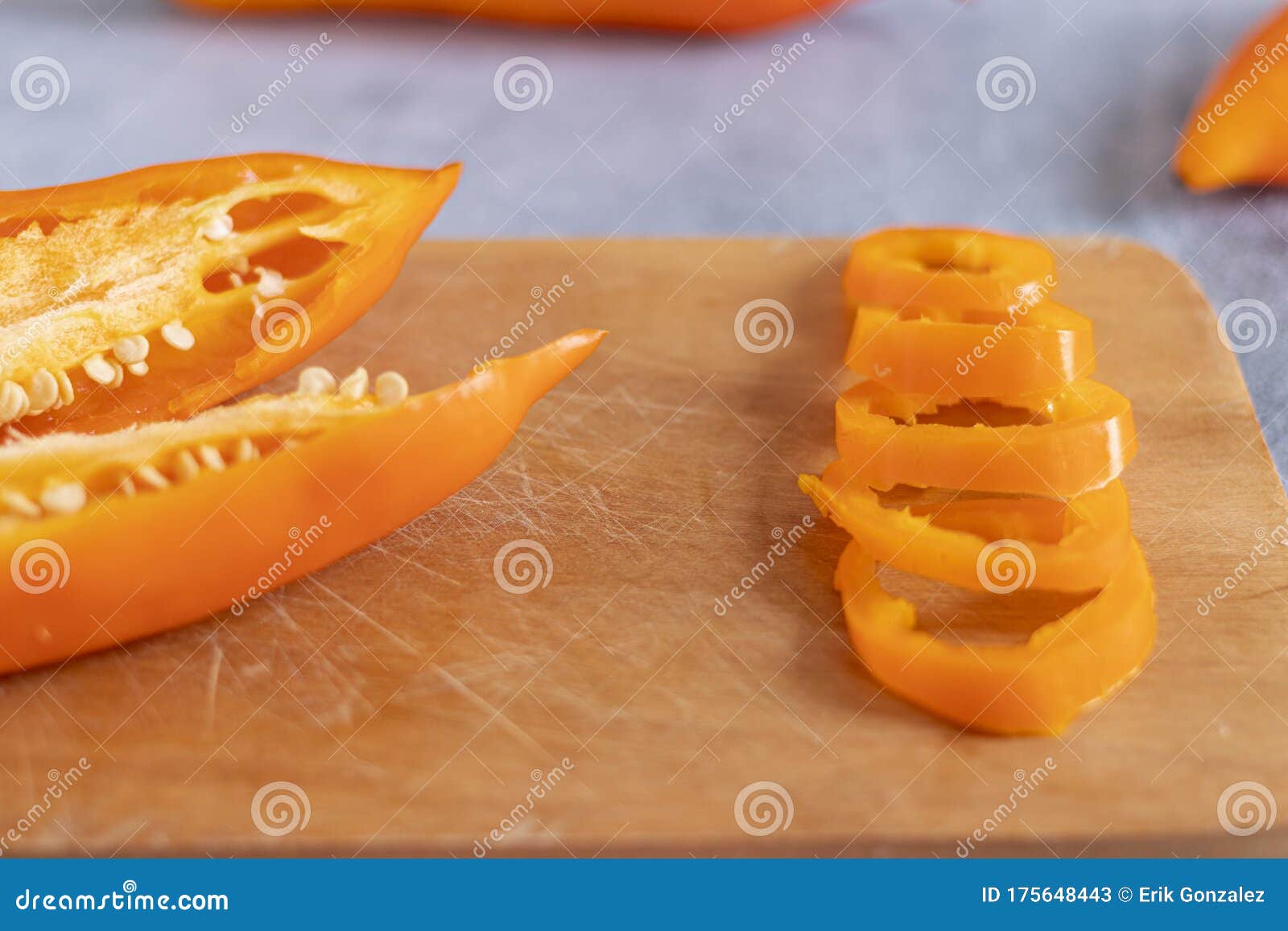 Pimienta amarilla peruana. imagen de archivo. Imagen de alimento ...