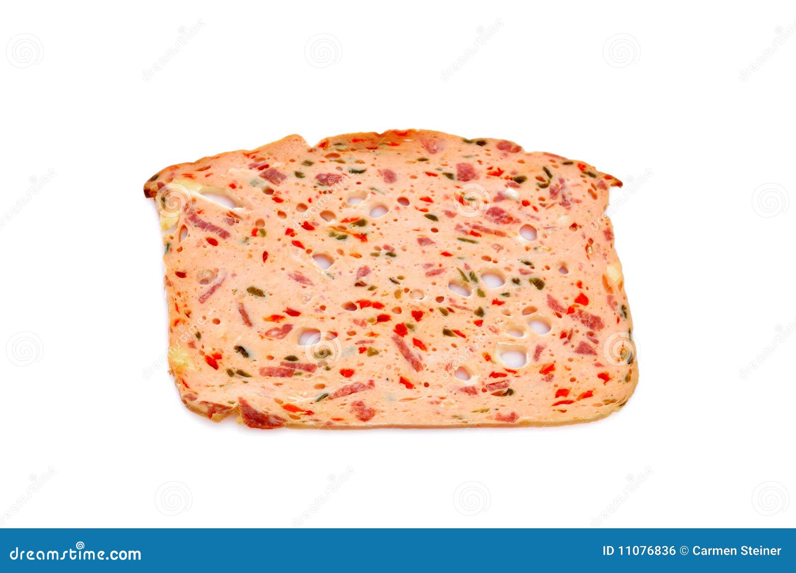 Pimiento Loaf stock photo. Image of loaf, pimiento, meat - 11076836
