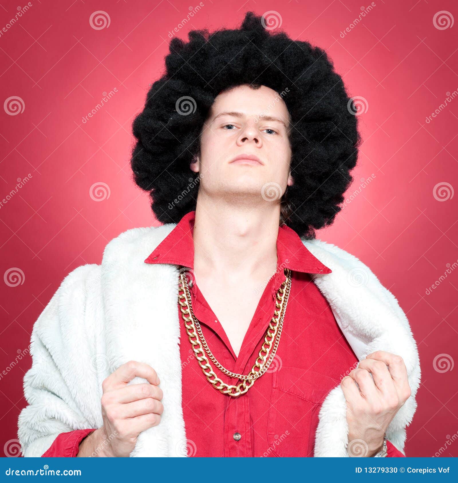 Pimp stock photo. Image of pimp, confronting, bling, afro - 13279330