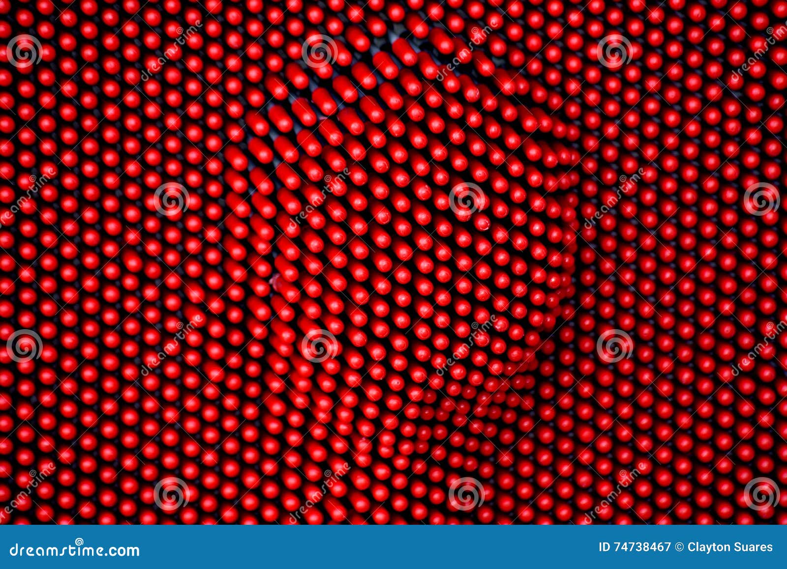 Pin art pinscreen contour stock image. Image of background - 74738467