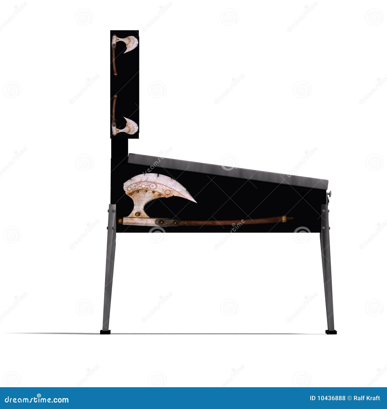 Pin-ball machine stock illustration. Illustration of isolated - 10436888