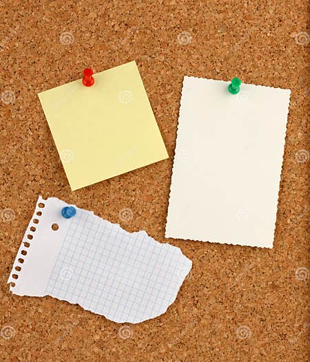 Pin board stock image. Image of isolated, ideas, cork - 6717015