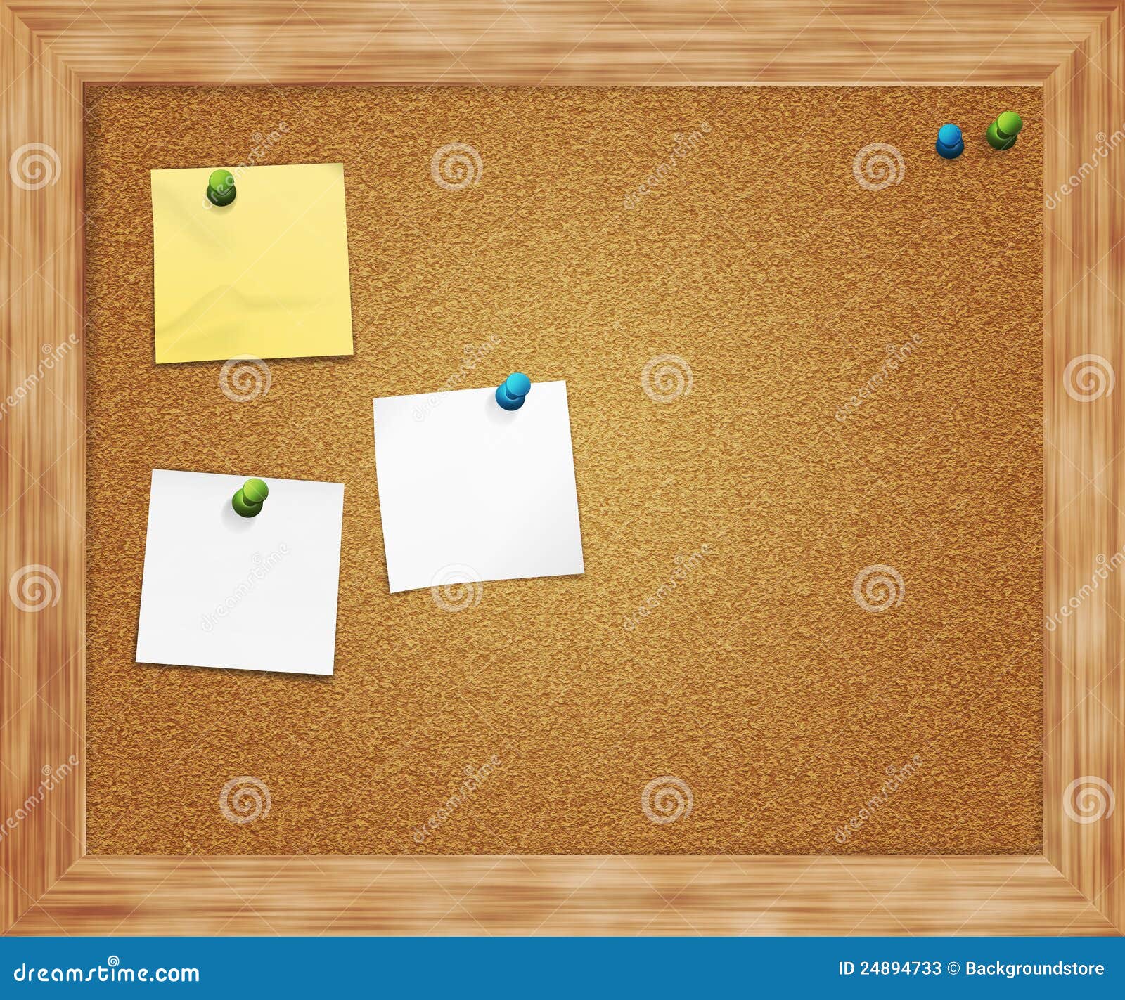Pin Board Background stock image. Image of cork, list - 24894733