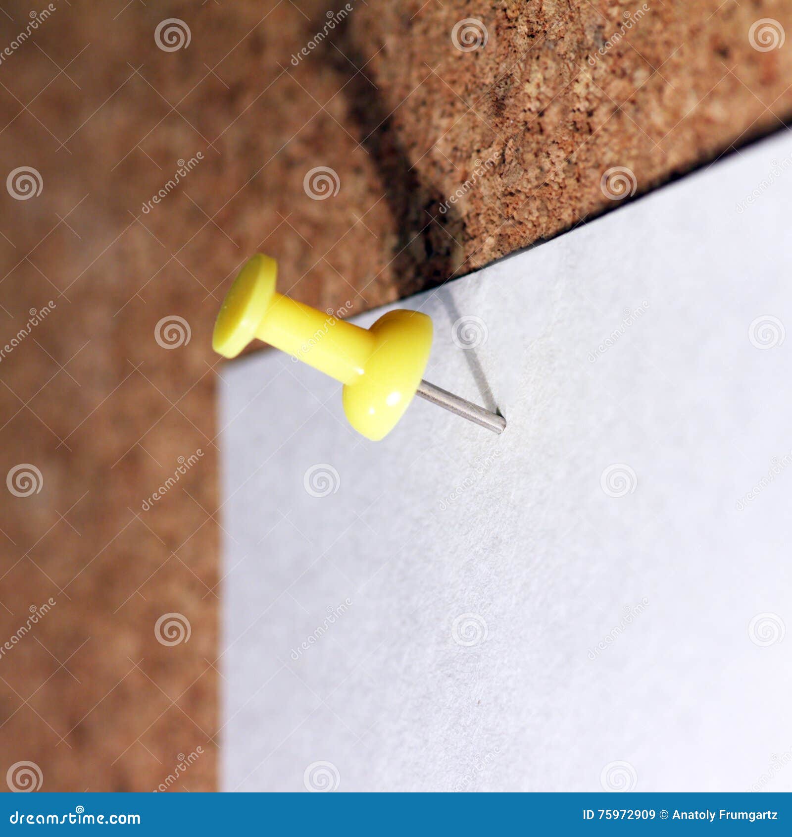 Pin board stock image. Image of write, sheet, plan, accessories - 75972909