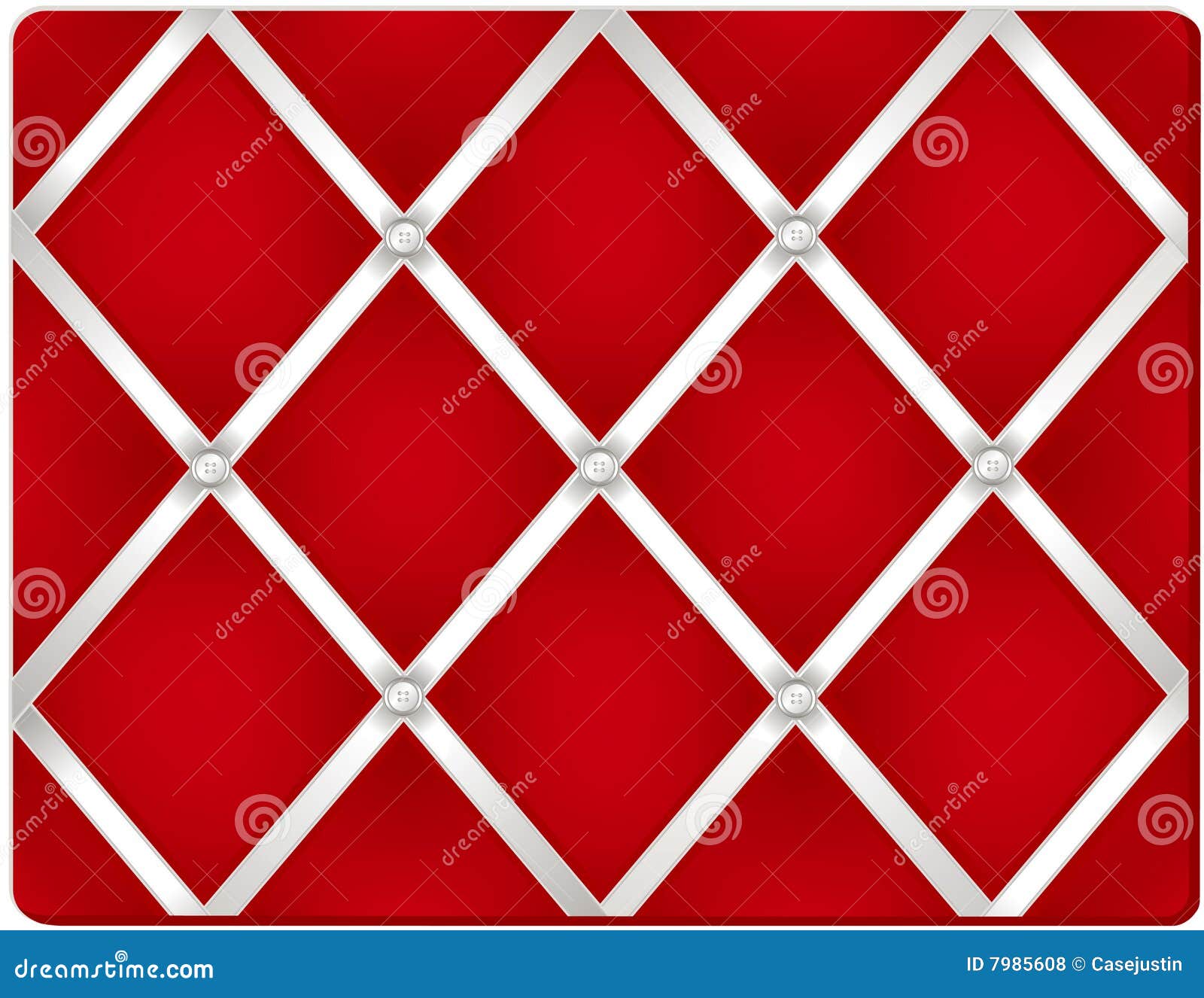 Pin Board, Red stock vector. Illustration of decorating - 7985608