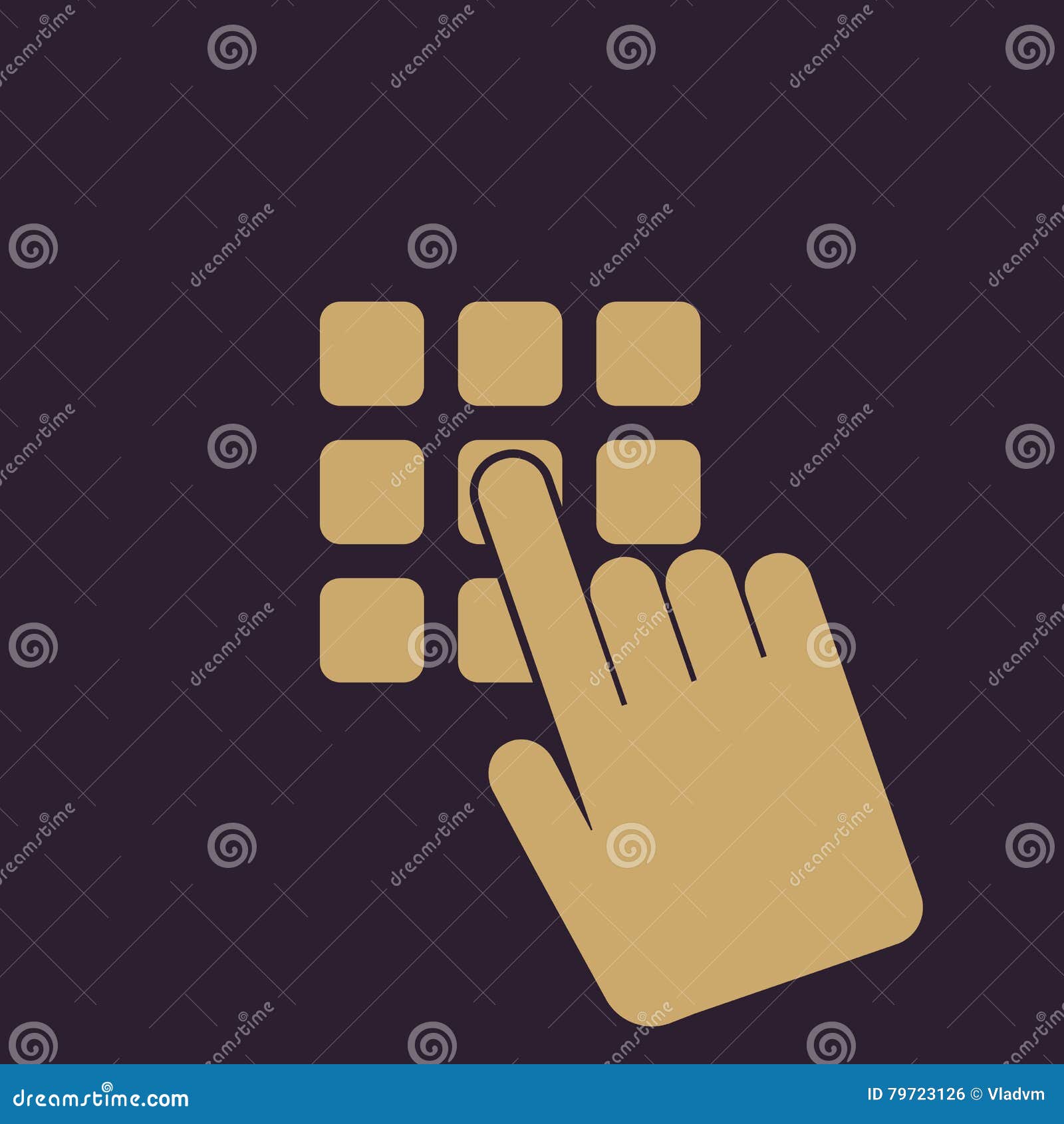 2fa Icon Password Secure Login Authentication Verification Vector Or ...