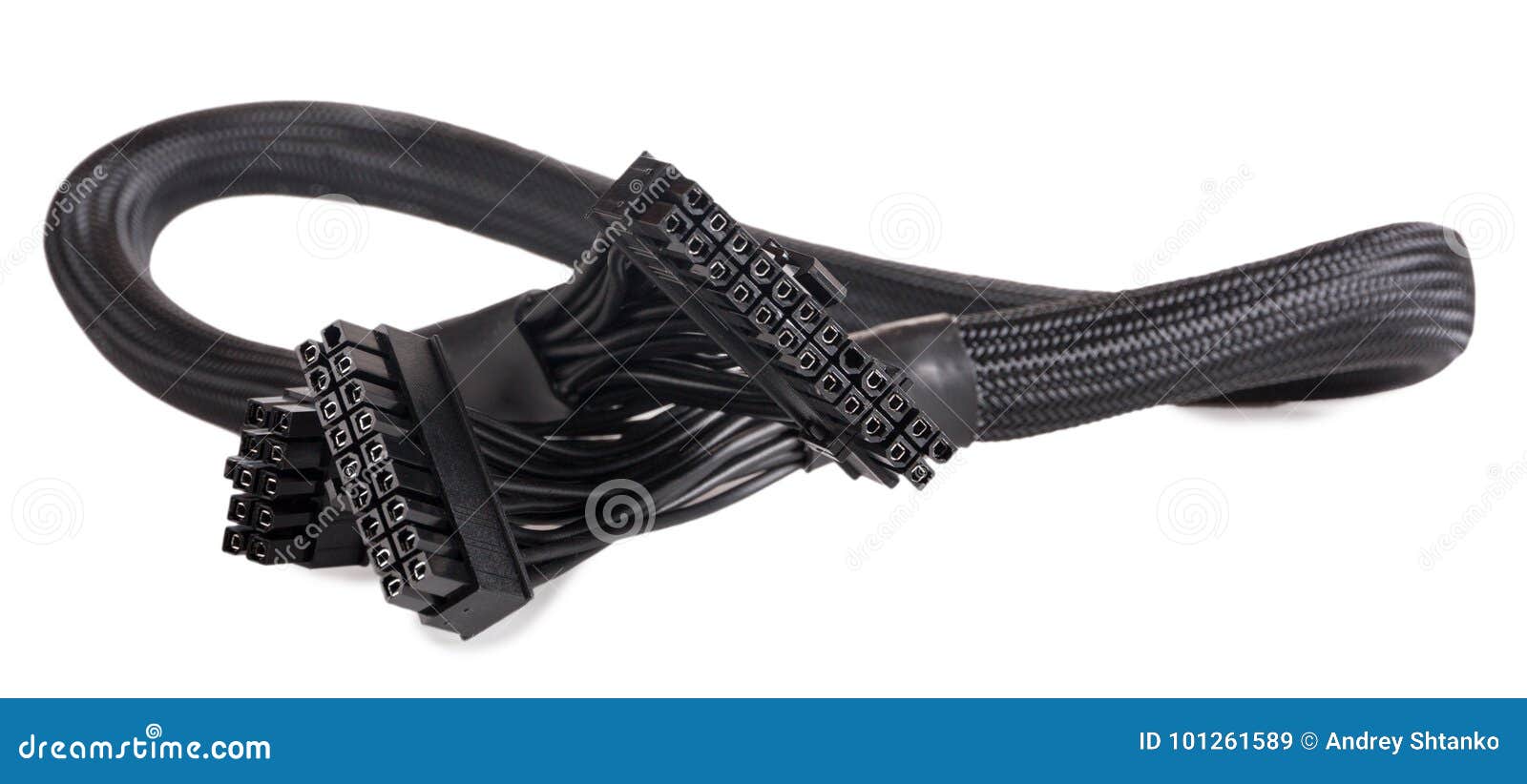 24 Pin Computer Power Cables Stock Image - Image of cord, power: 101261589