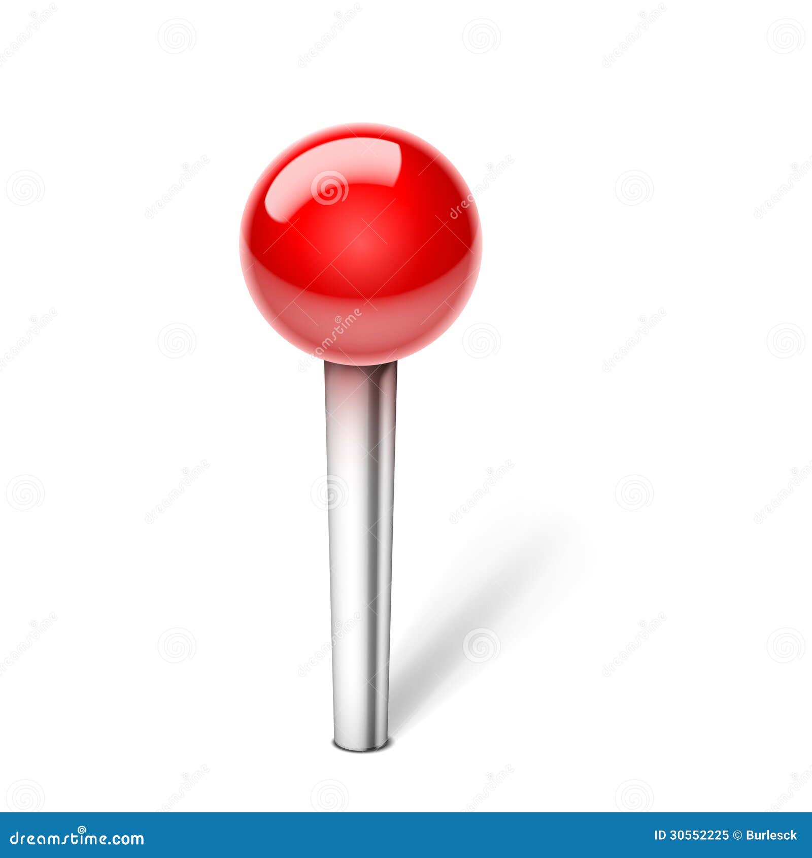 Pin Icon ilustración del vector. Ilustración de alto - 30552225