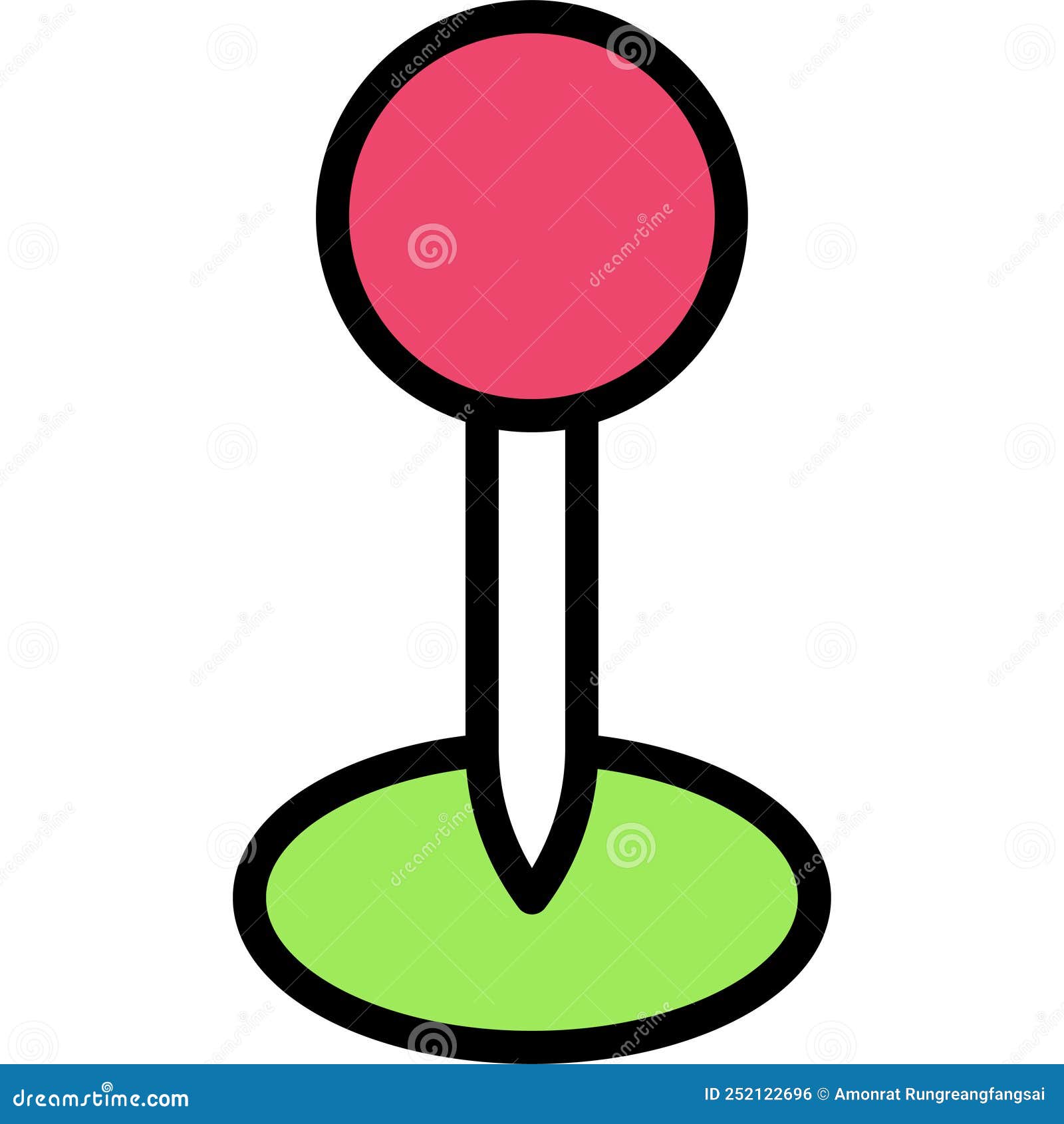 Pin Icon, Location Map and Navigation Vector Stock Vector ...