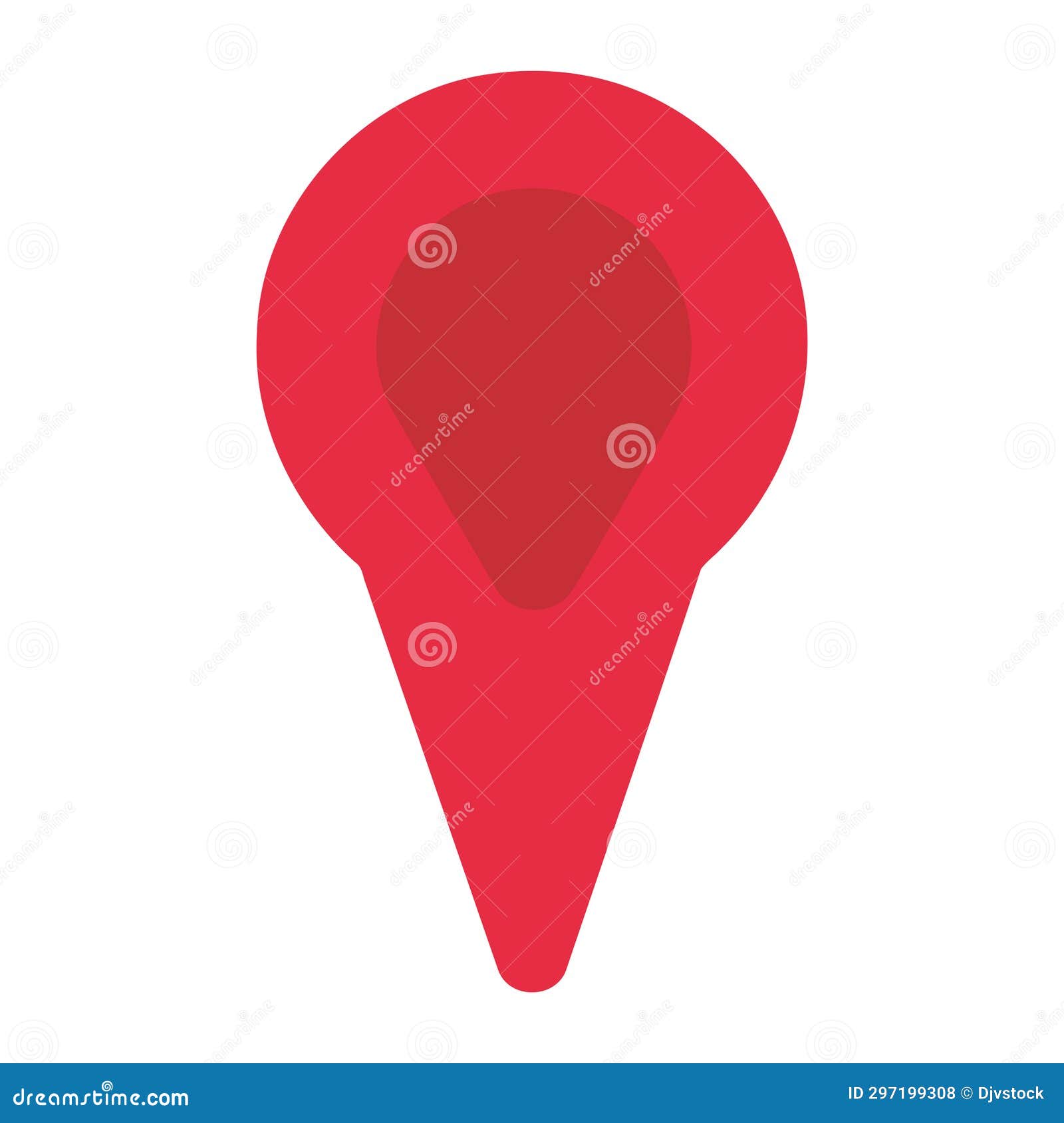 Pin Icon Location and Navigation Stock Vector - Illustration of road ...