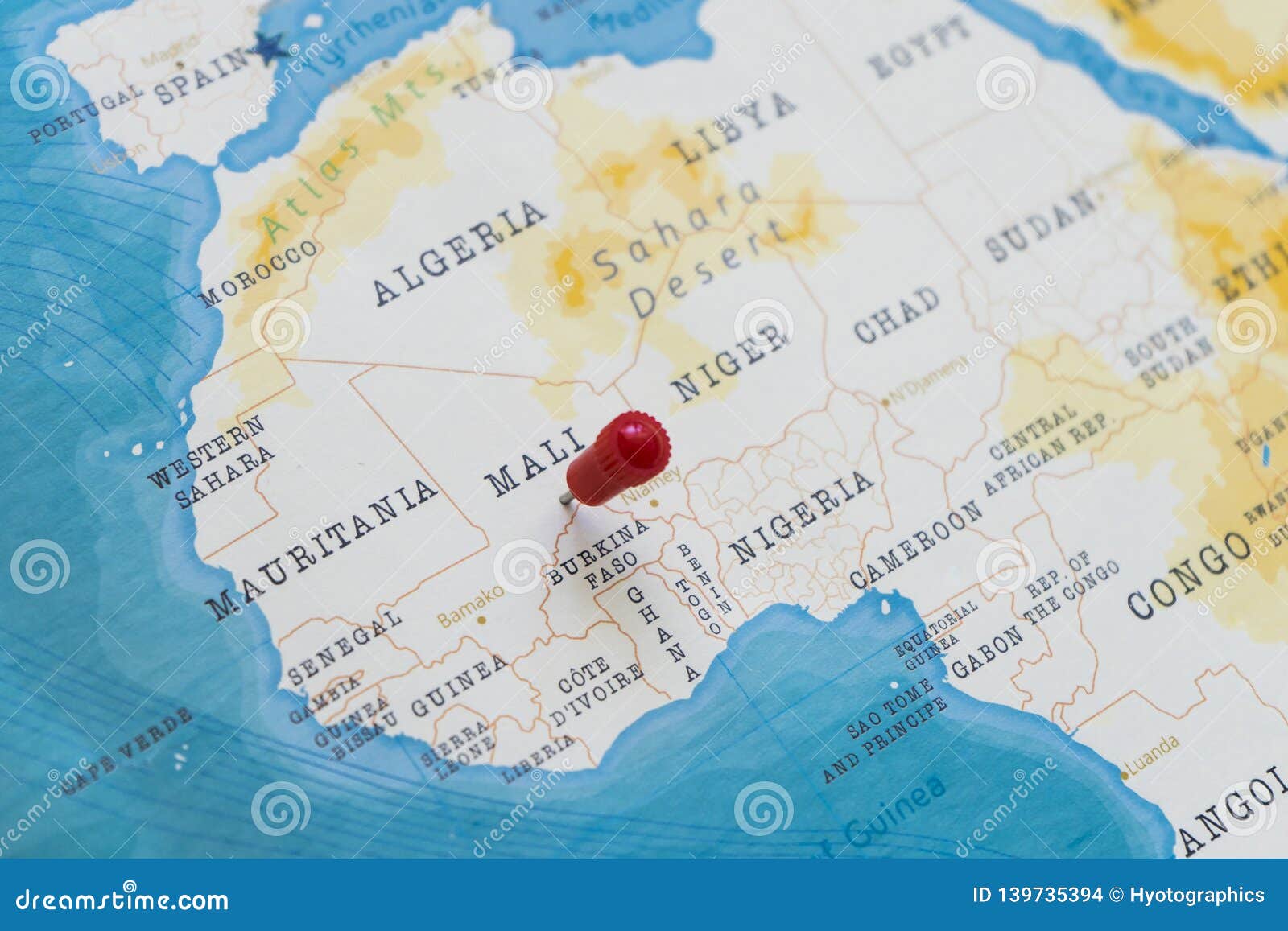 Mali In The World Map - United States Map