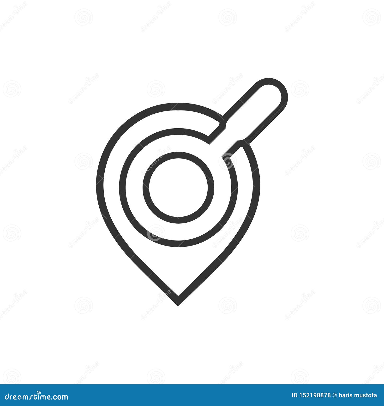 Pin Map Graphic Icon Design Template Vector Illustration Stock Vector ...