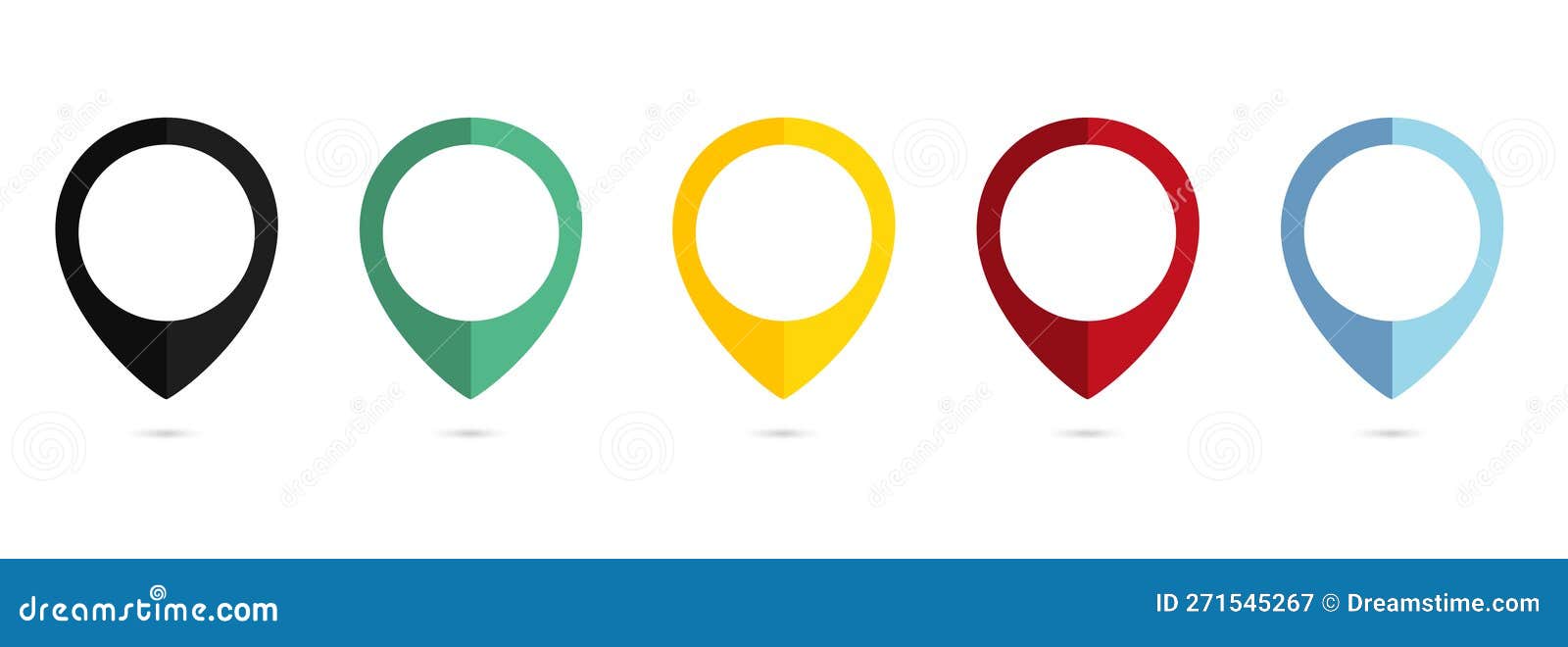 Pin Map Location Icons. Location Map Icon. Vector Illustration. Map Pin ...