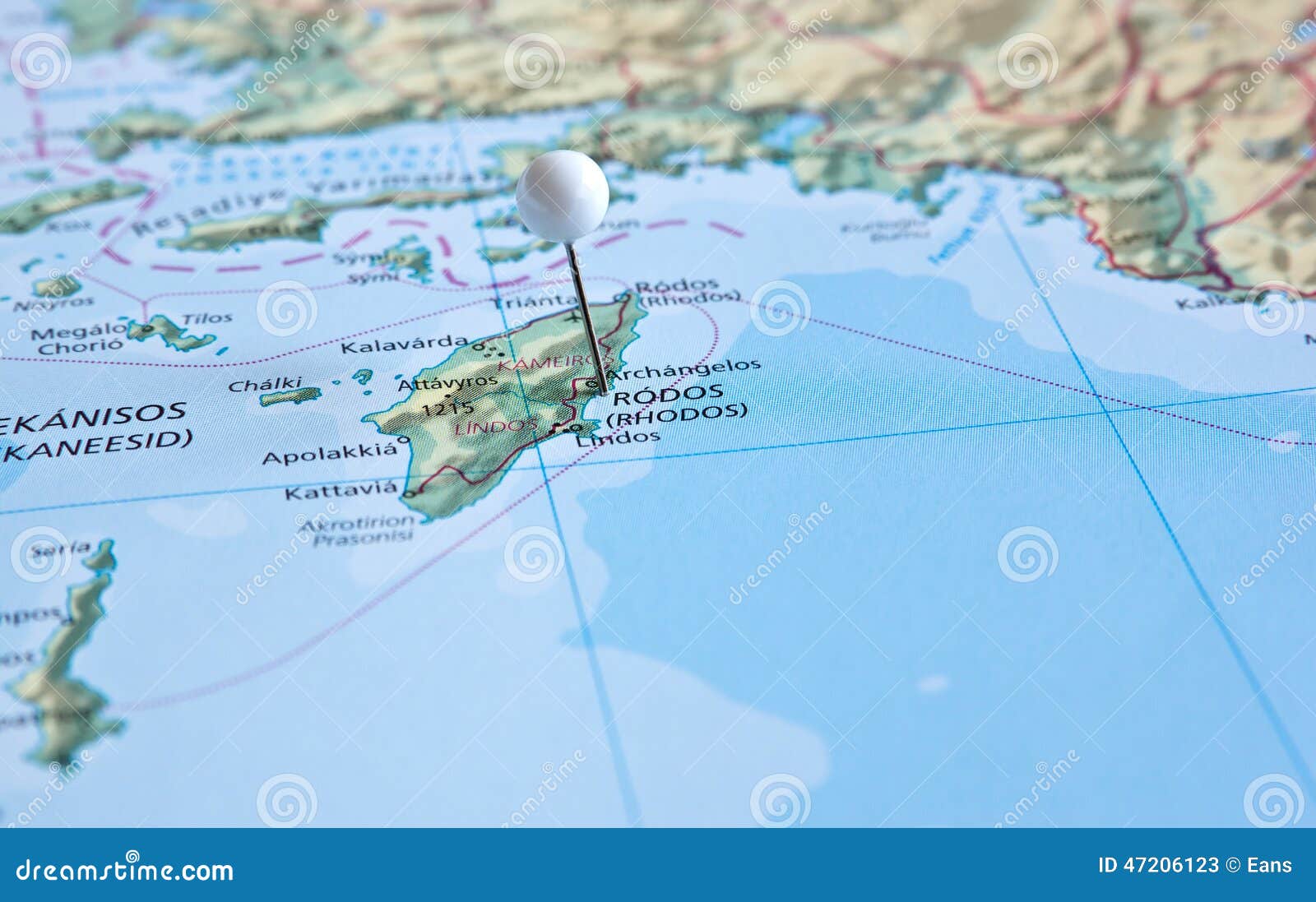 Map Rhodos Stock Photos - Free & Royalty-Free Stock Photos from Dreamstime