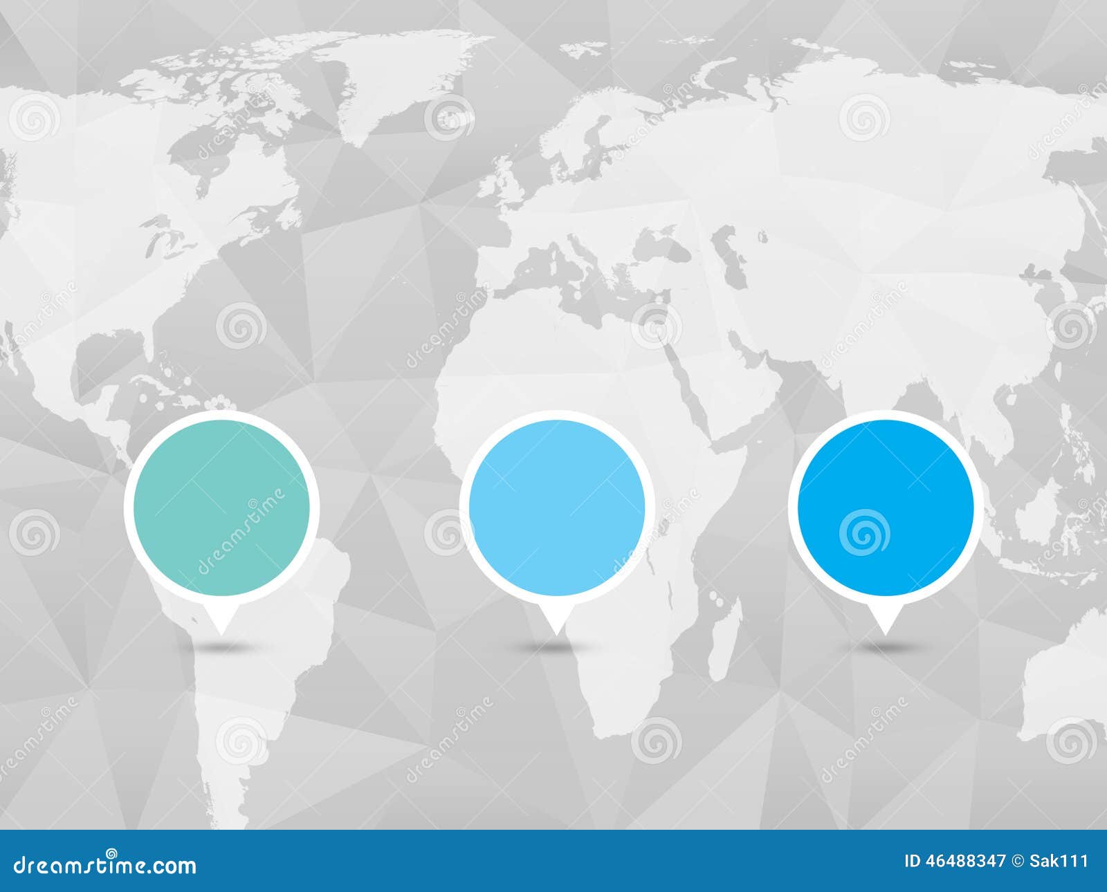 Pin on Map Triangle Pattern Background Stock Illustration ...