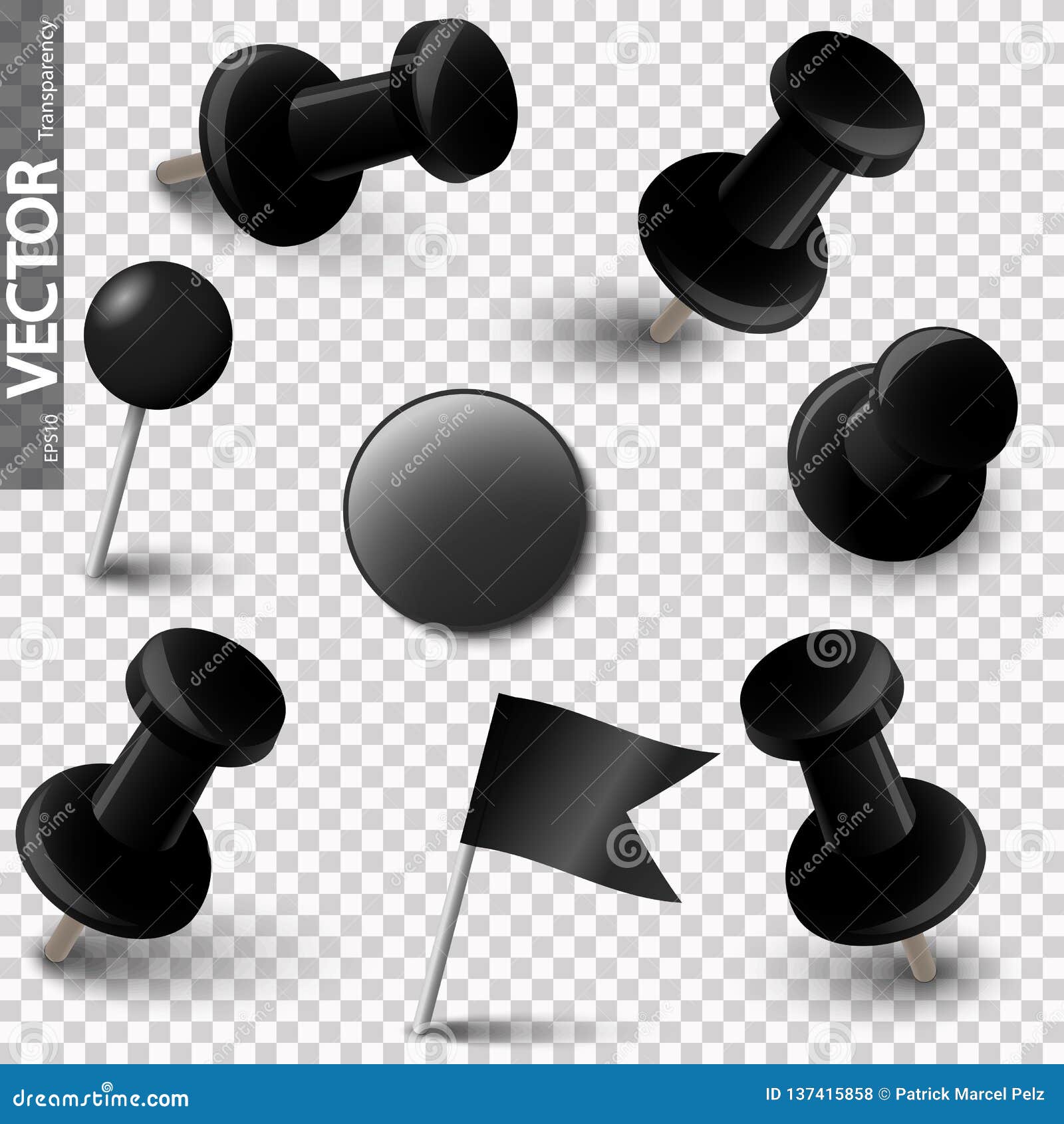 Pin needles colored stock vector. Illustration of information - 137415858