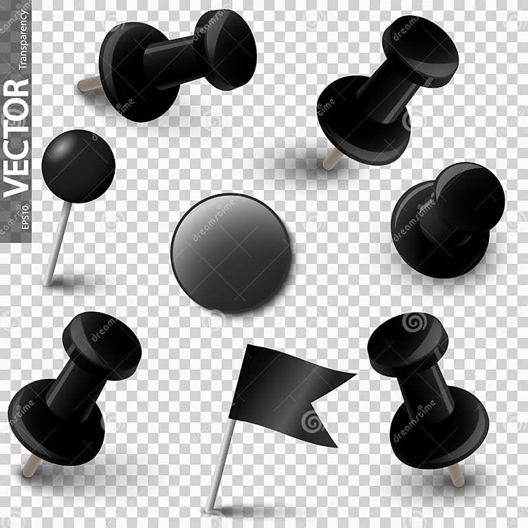 Pin needles colored stock vector. Illustration of information - 137415858