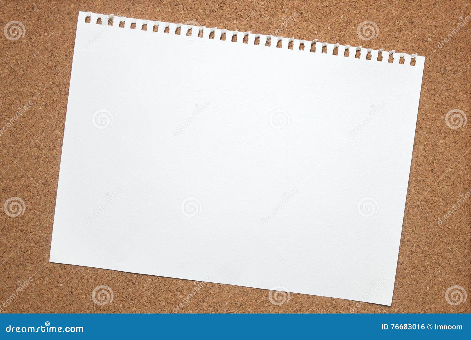 Pin paper on cork board stock photo. Image of board, announce - 76683016