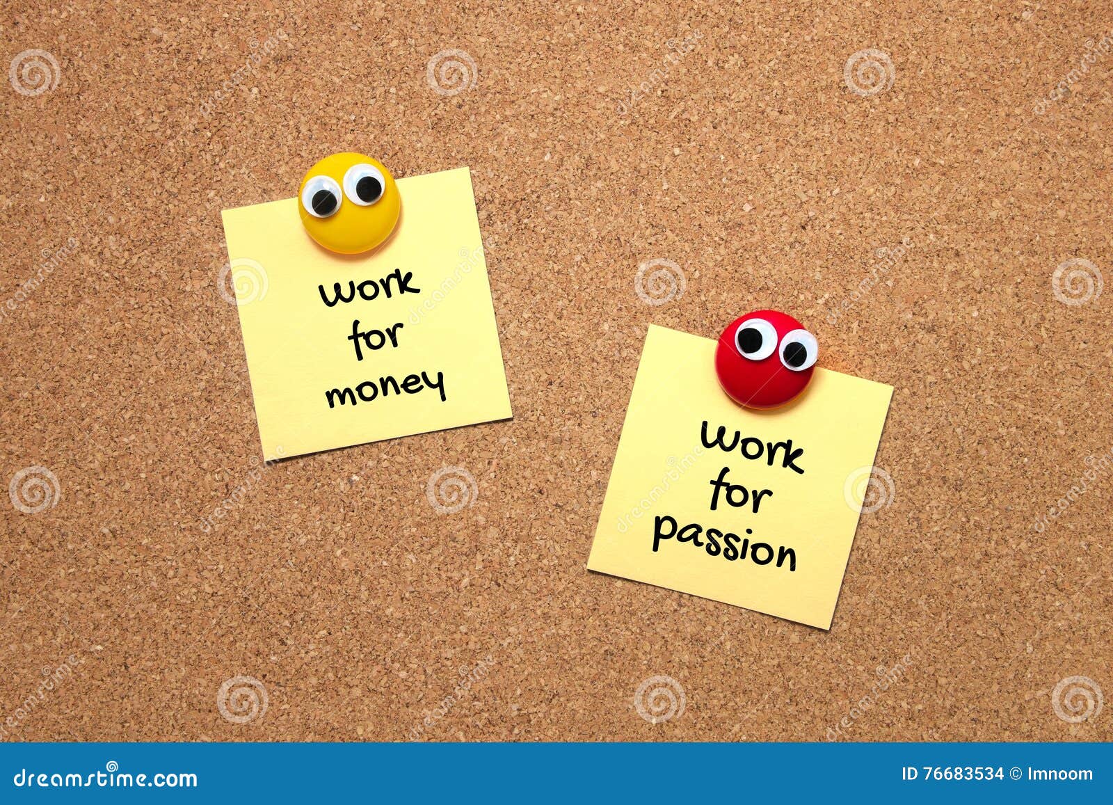 Pin Paper on Cork Board and Wording Text Stock Photo - Image of frame ...