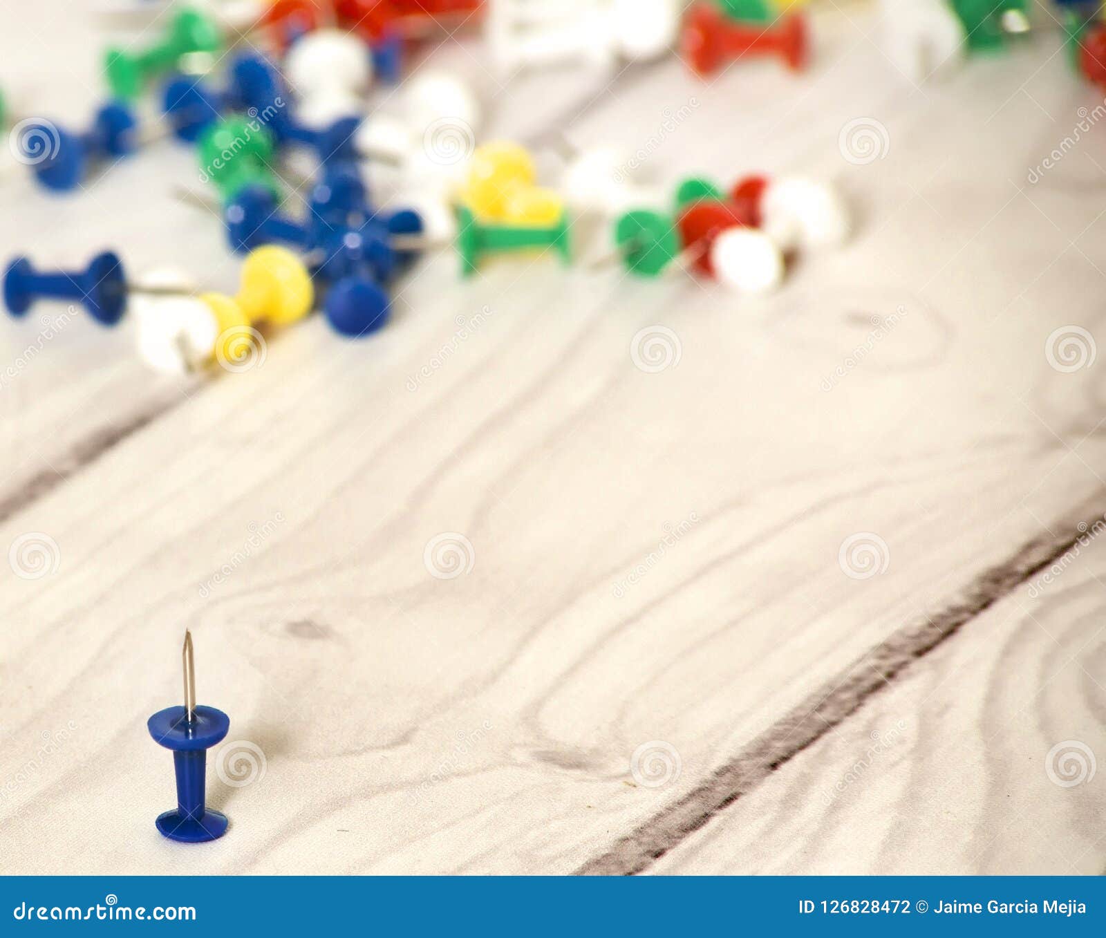 Pin para fixar o papel foto de stock. Imagem de mensagem - 126828472