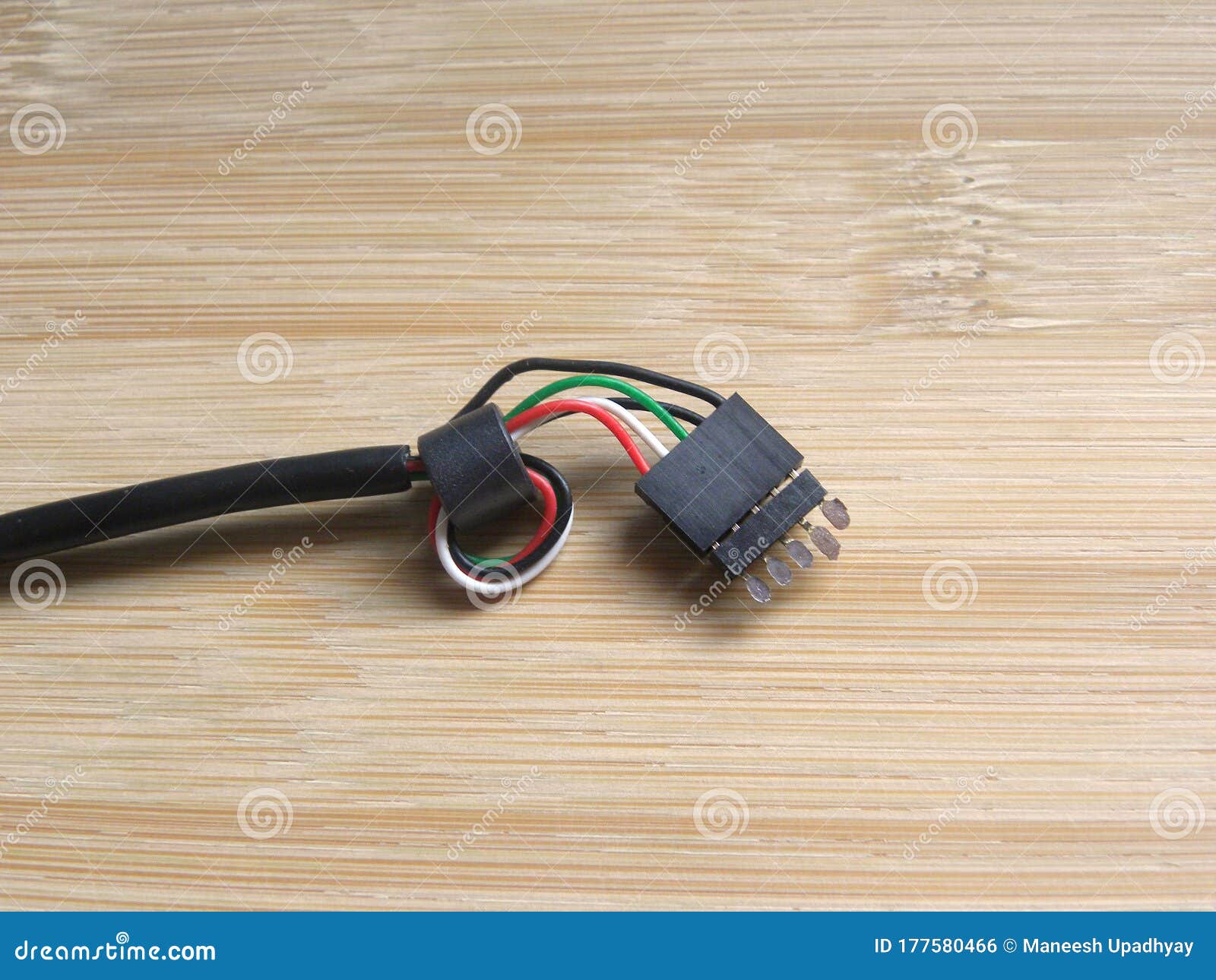 5 pin PCB connector stock photo. Image of electric, tech - 177580466