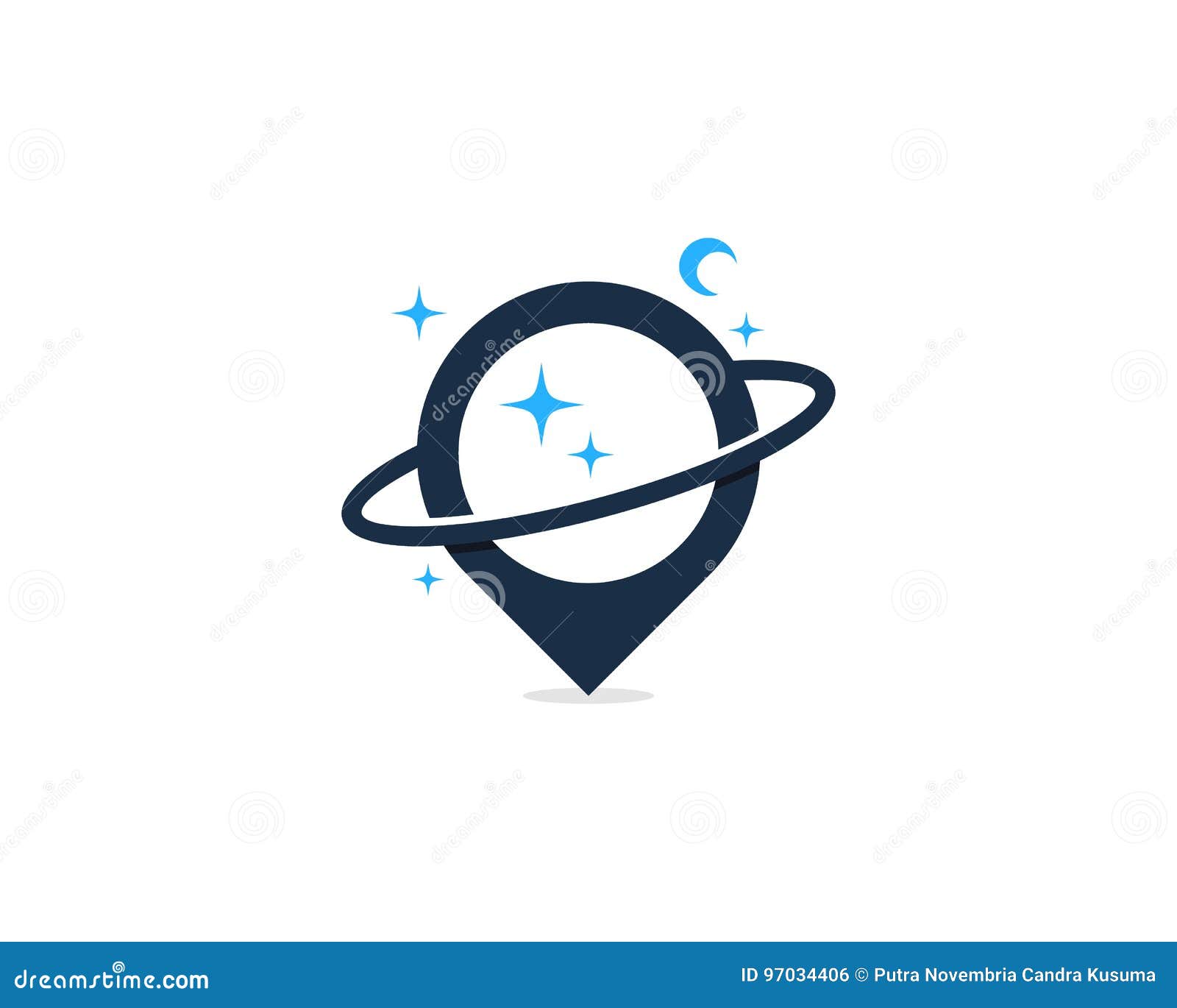 Pin Point Icon Logo Design Element Stock Vector - Illustration of ...