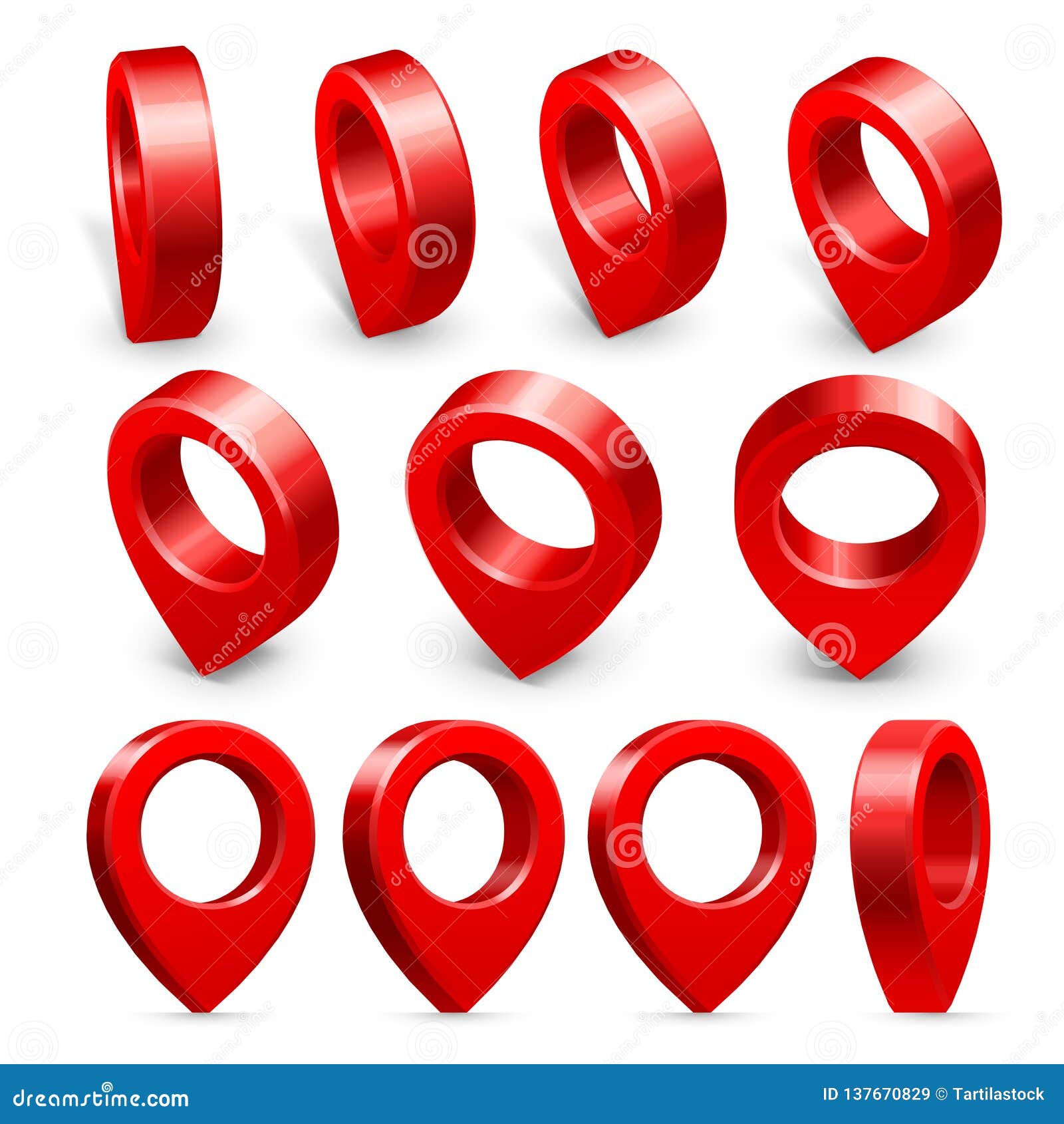 Pin Location Point Destination Pointer Map Cross Royalty-Free Stock ...