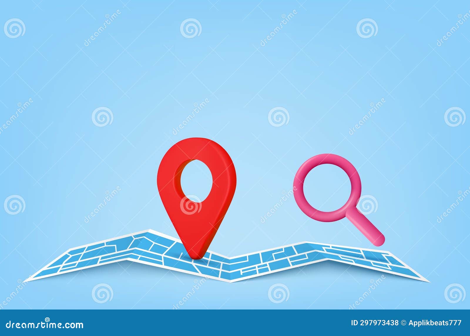 Pin Pointer and Map Location Search GPS Stock Vector - Illustration of ...