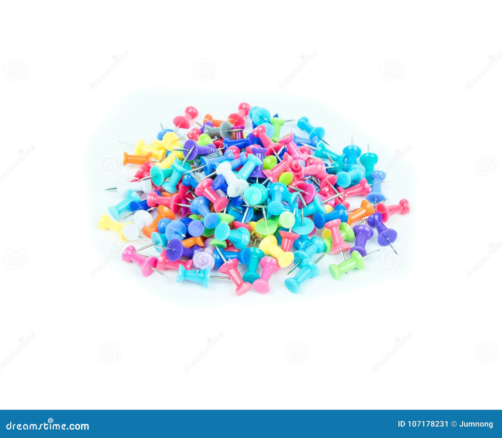 Pin Push, Pin Board on White Background Stock Image - Image of white ...