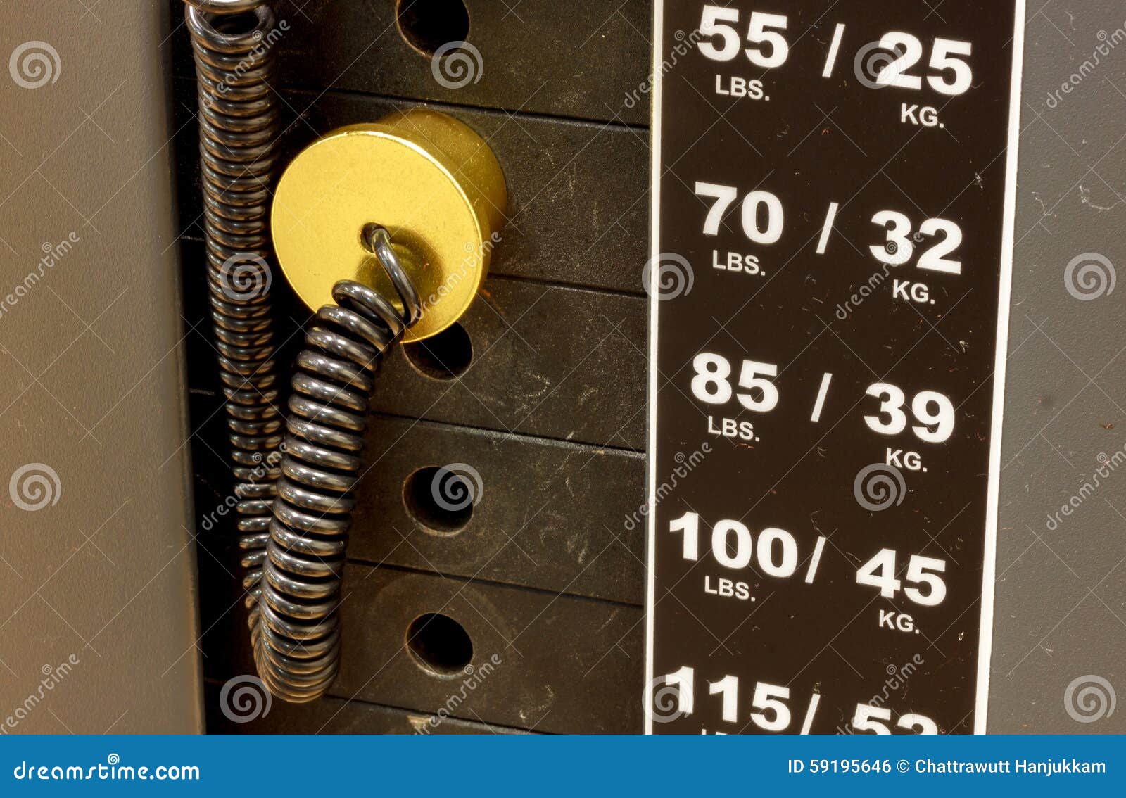 Pin,scale Weightlifting Equipment Background. Stock Photo - Image of ...