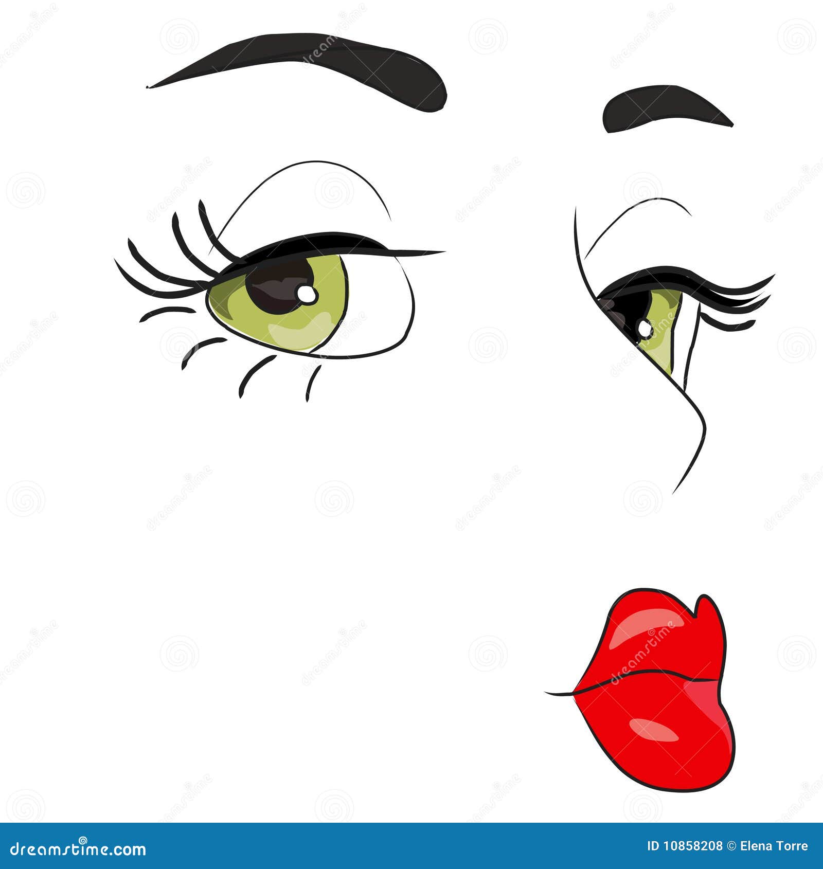 Leer Facial Expression