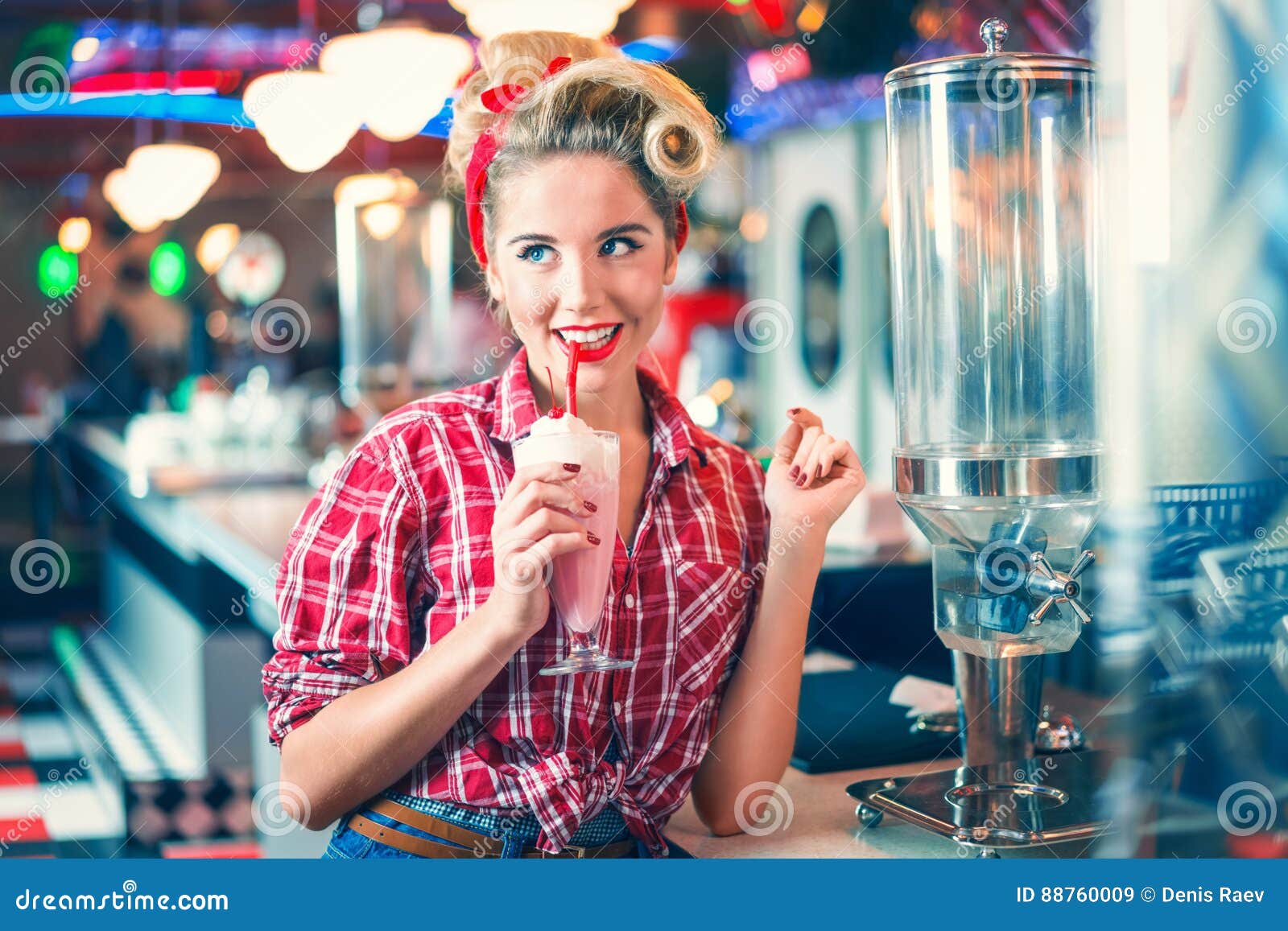 Pin-up girl stock image. Image of elegance, glamour, adult - 88760009