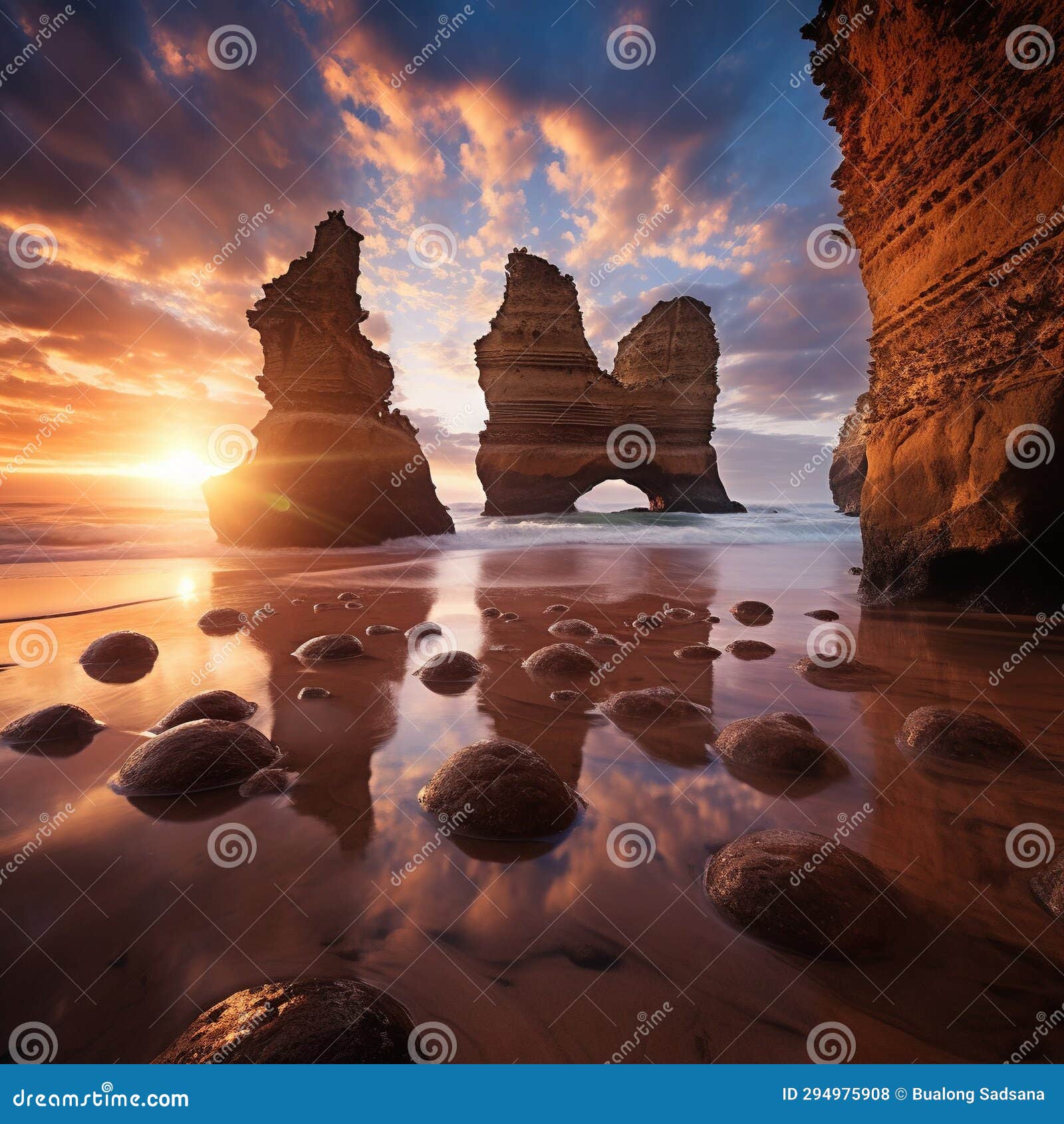 Pinacles Made with Generative AI Illustration Stock Illustration ...