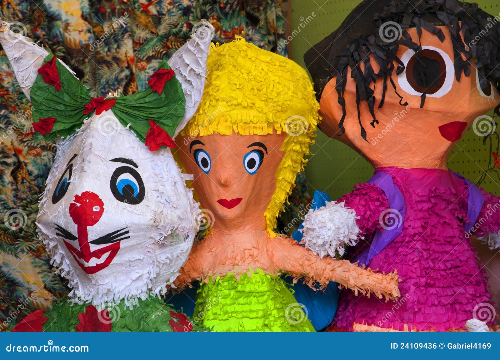 Pinata stock photo. Image of colorful, party, paper, children - 24109436