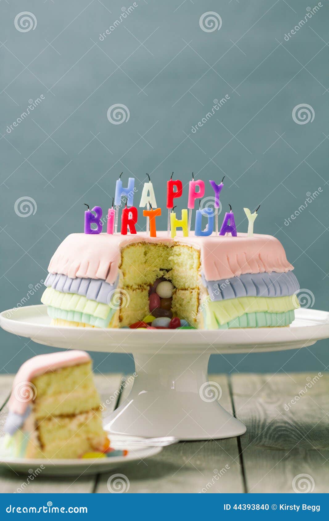 Pinata Birthday Cake Royalty-Free Stock Image | CartoonDealer.com #44393830