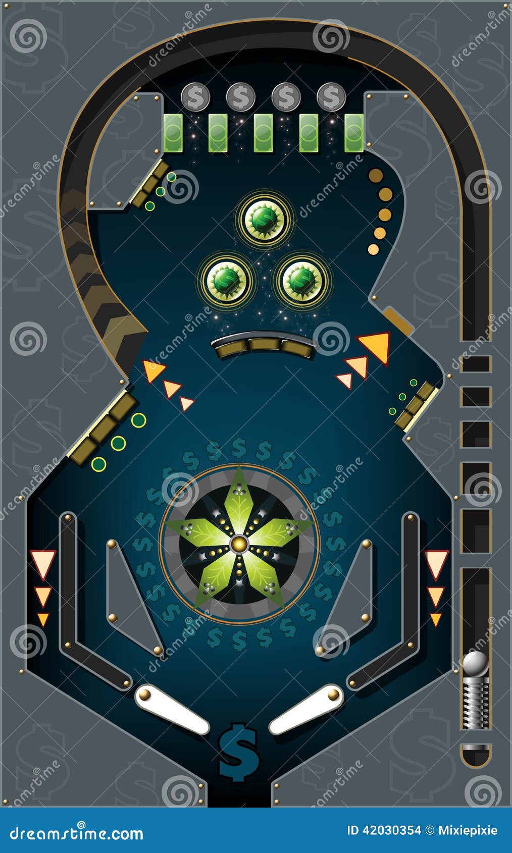 Pinball Ilustrações, Vetores E Clipart De Stock – (204 Stock Illustrations)