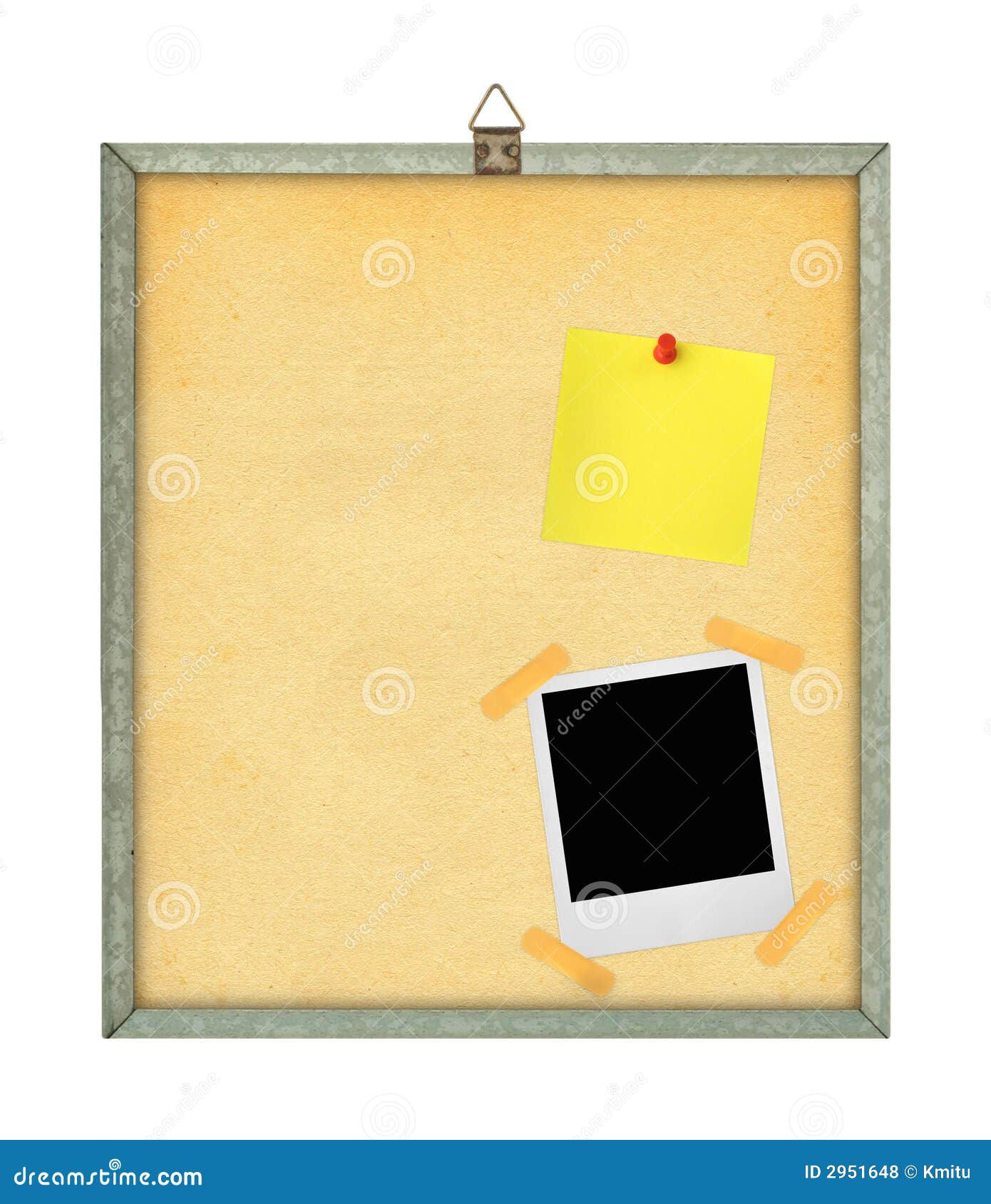 Pinboard stock photo. Image of edge, memo, board, framed - 2951648