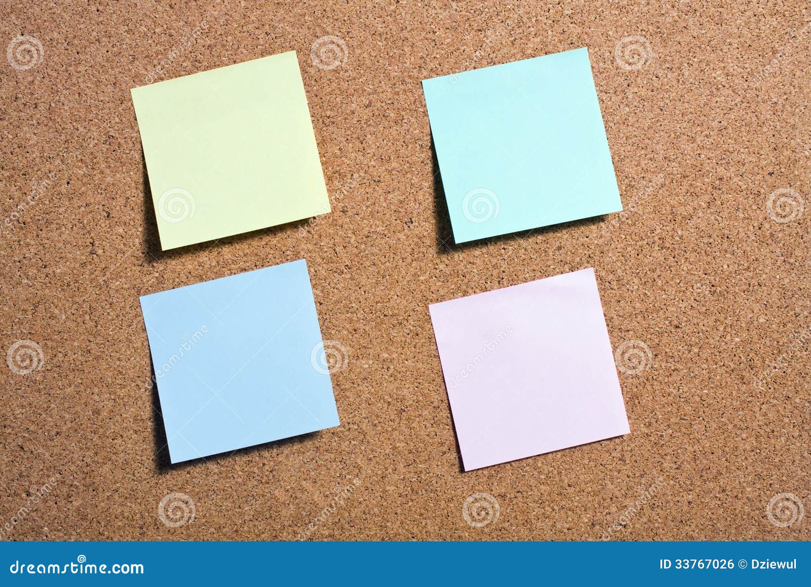 Pinboard Notes Background Stock Photo | CartoonDealer.com #10858710