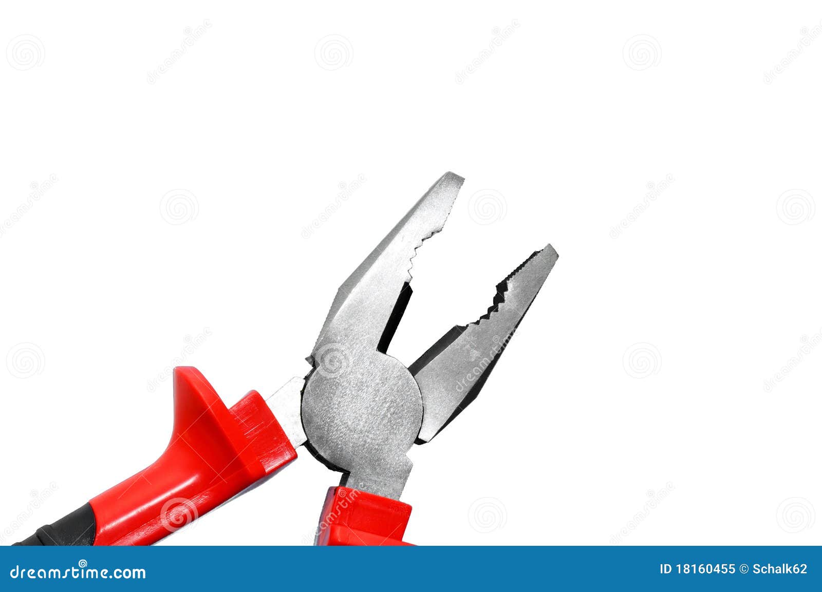 Pincer stock image. Image of nipper, handle, metal, steel - 18160455