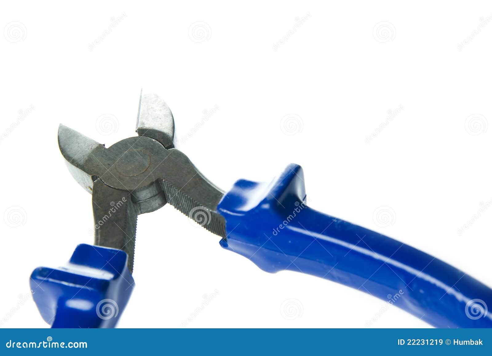 Pincers stock image. Image of plastic, element, white - 22231219