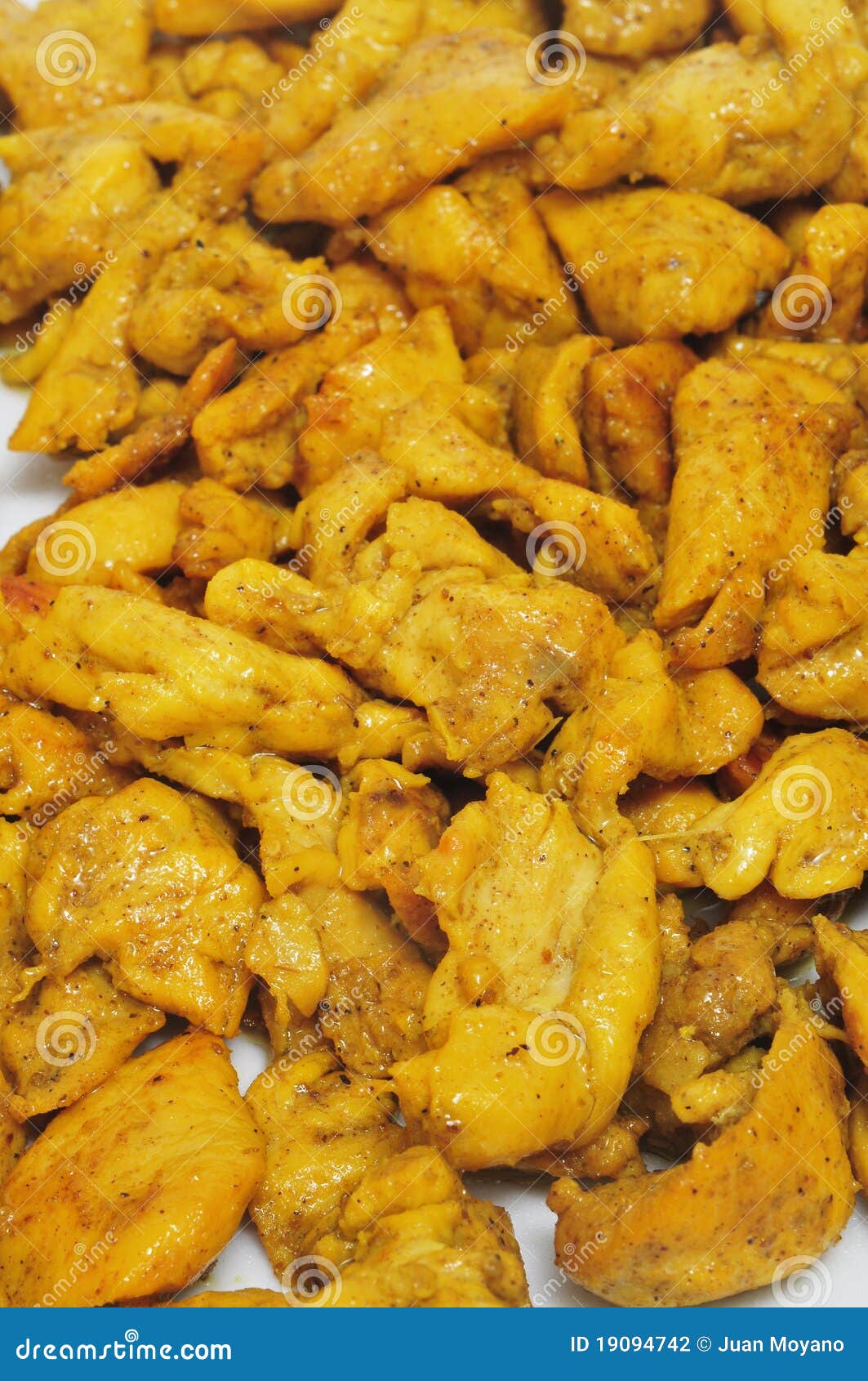 Pinchitos Meat, Typical of Spain Stock Photo - Image of fried, cooked ...