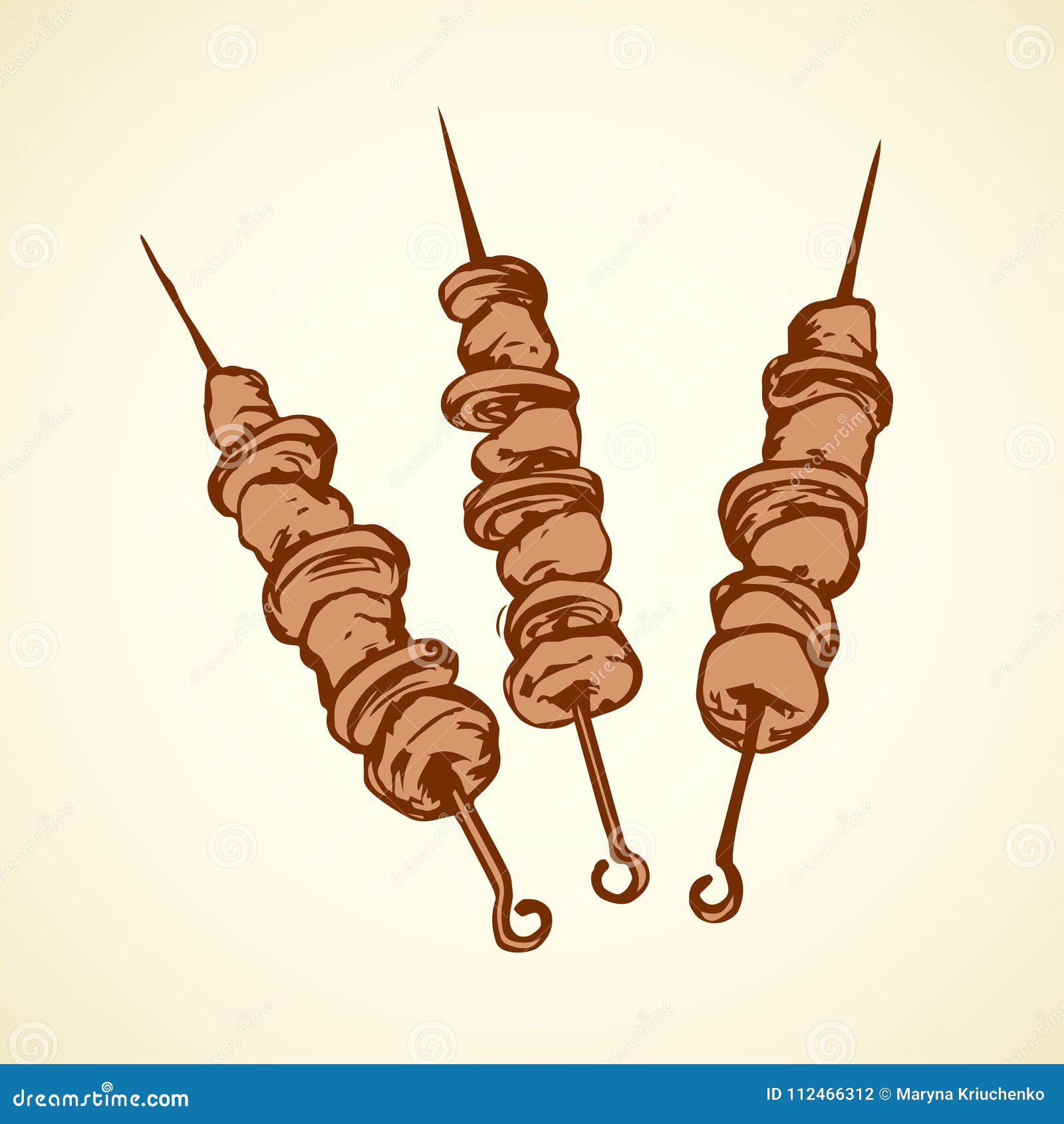 Pincho Gráfico del vector ilustración del vector. Ilustración de ...